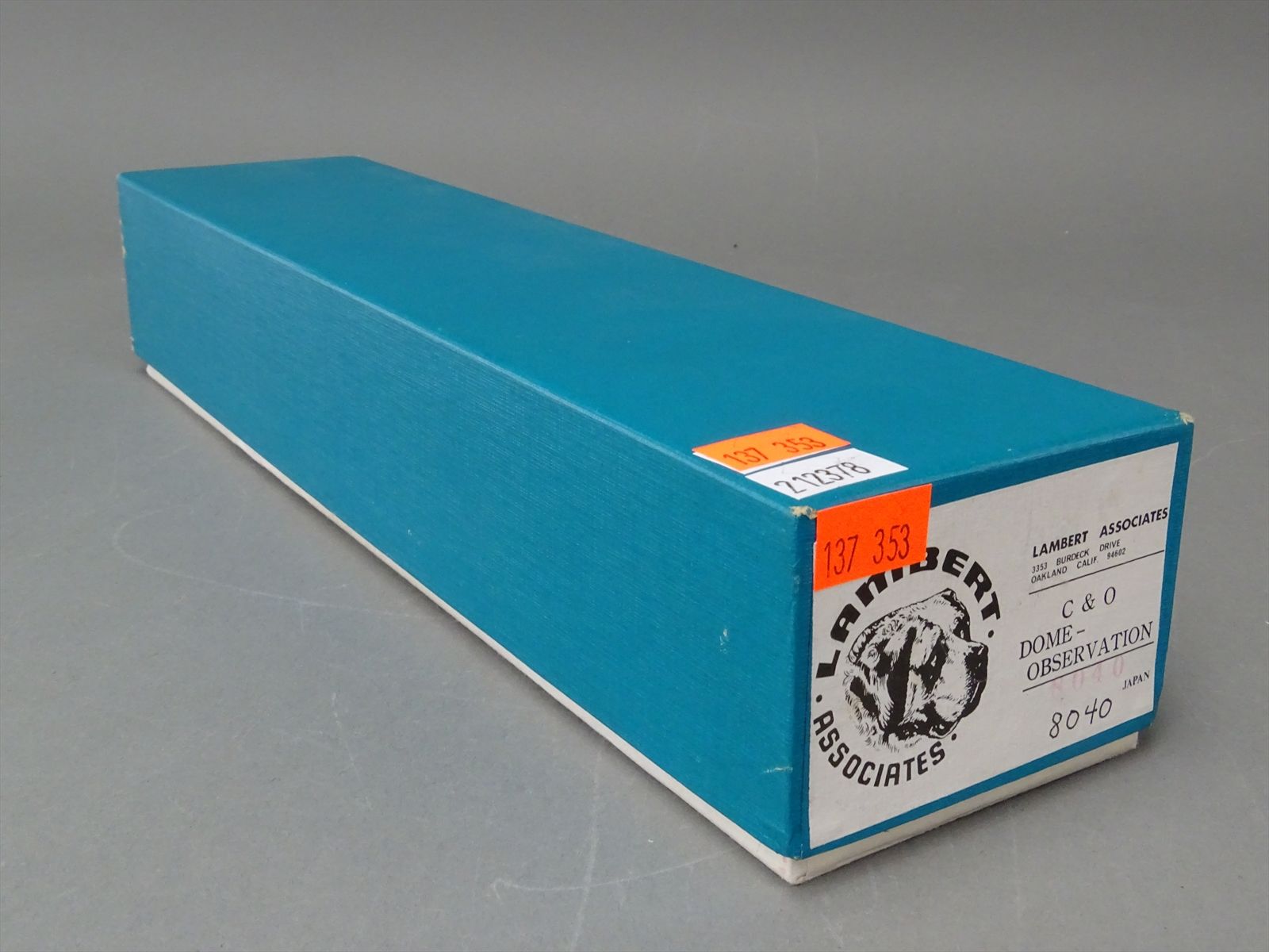 HO Brass Model - Lambert 8040 C&O Chesapeake & Ohio Dome Observation ...