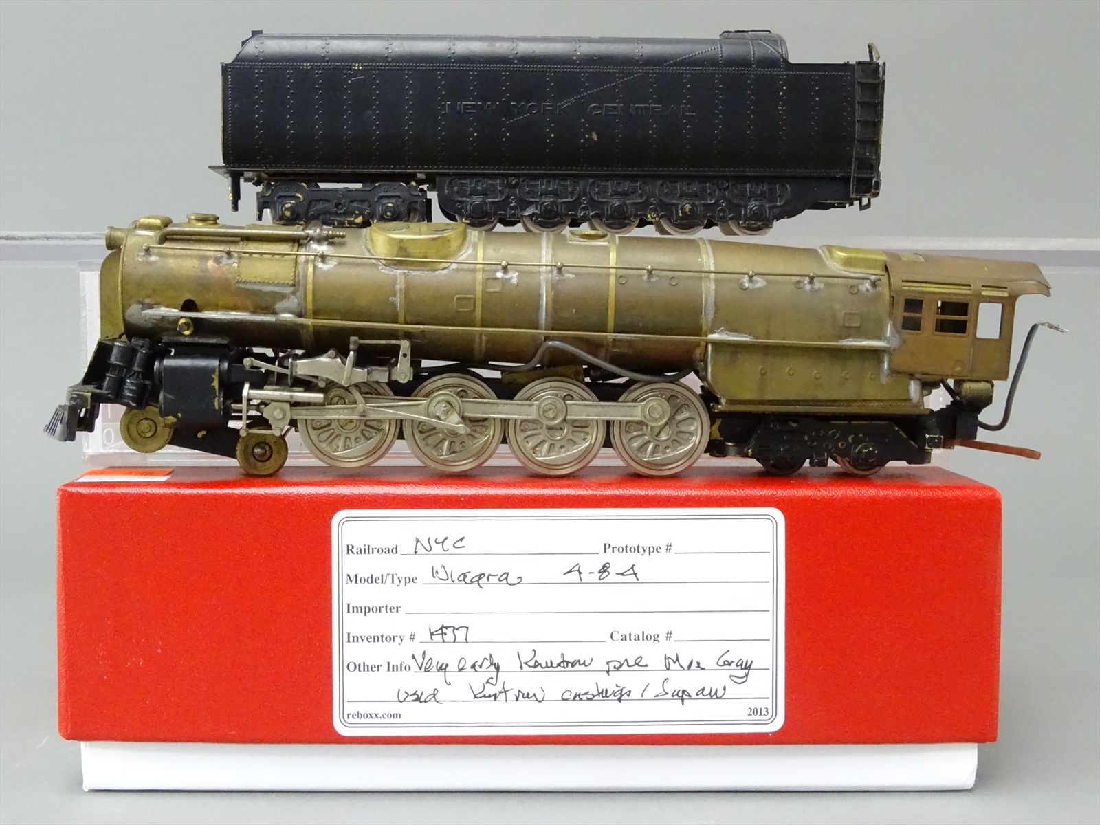 HO Brass Model - Kemtron NYC New York Central 4-8-4 Niagara - Very ...