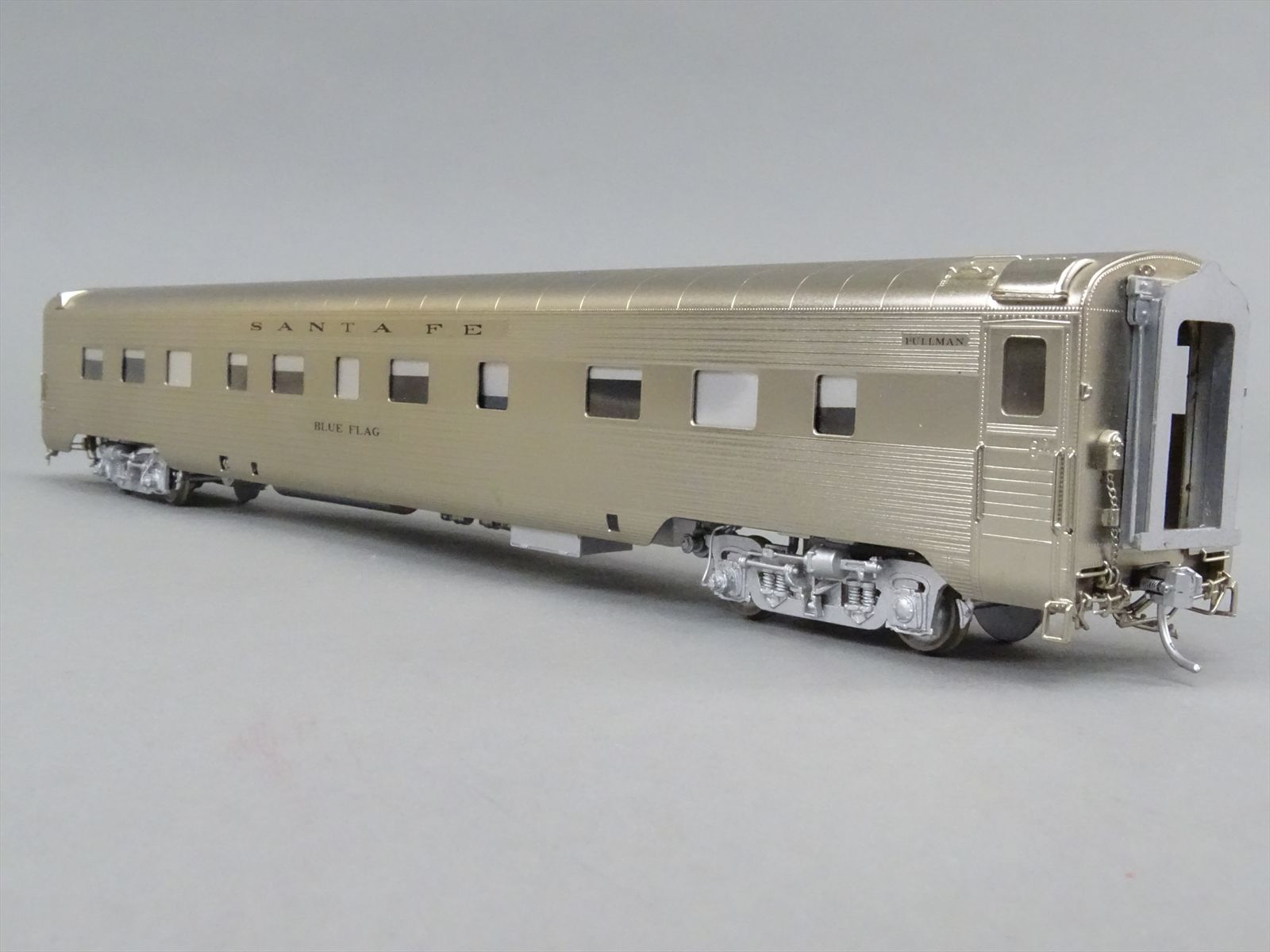 HO Brass Model - TCY 1222 AT&SF Santa Fe 10-3-2 LW Sleeper Blue Flag ...