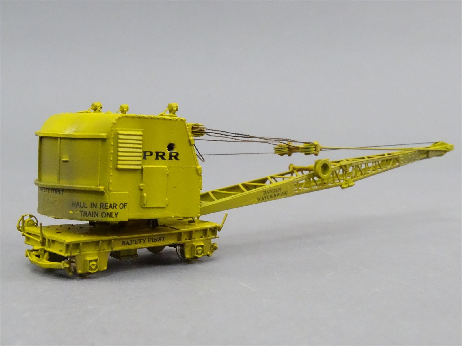HO Brass Model - OMI 1316 PRR Pennsylvania Burro Crane Model 40 ...