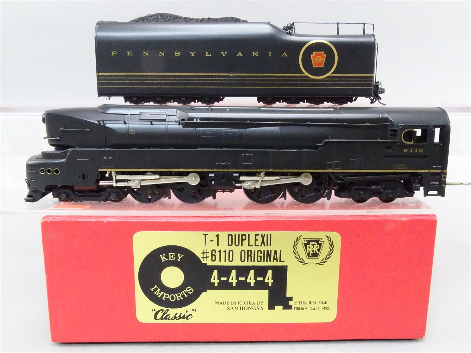 HO Brass Model - Key PRR Pennsylvania T-1 Duplex II Original #6110 ...