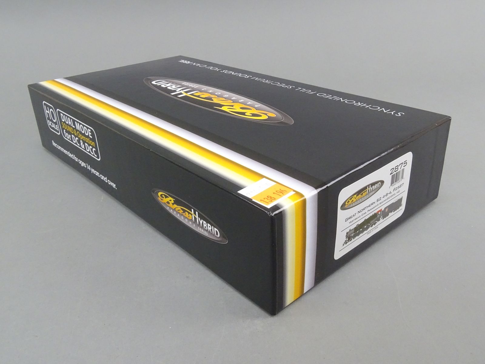 HO Brass Hybrid Model - BLI 2875 GN Great Northern S2 4-8-4 Vestibule ...