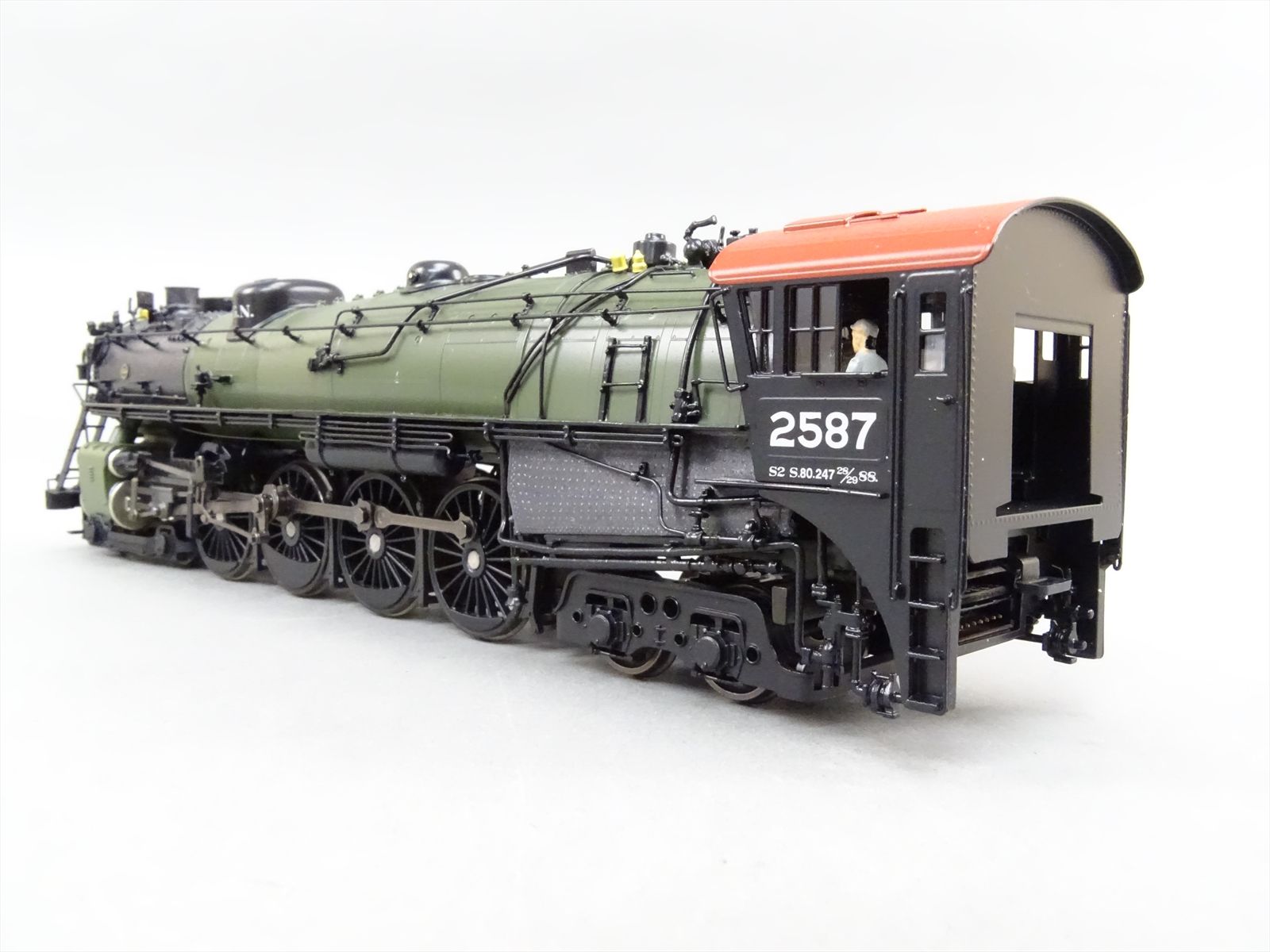 HO Brass Hybrid Model - BLI 2875 GN Great Northern S2 4-8-4 Vestibule ...