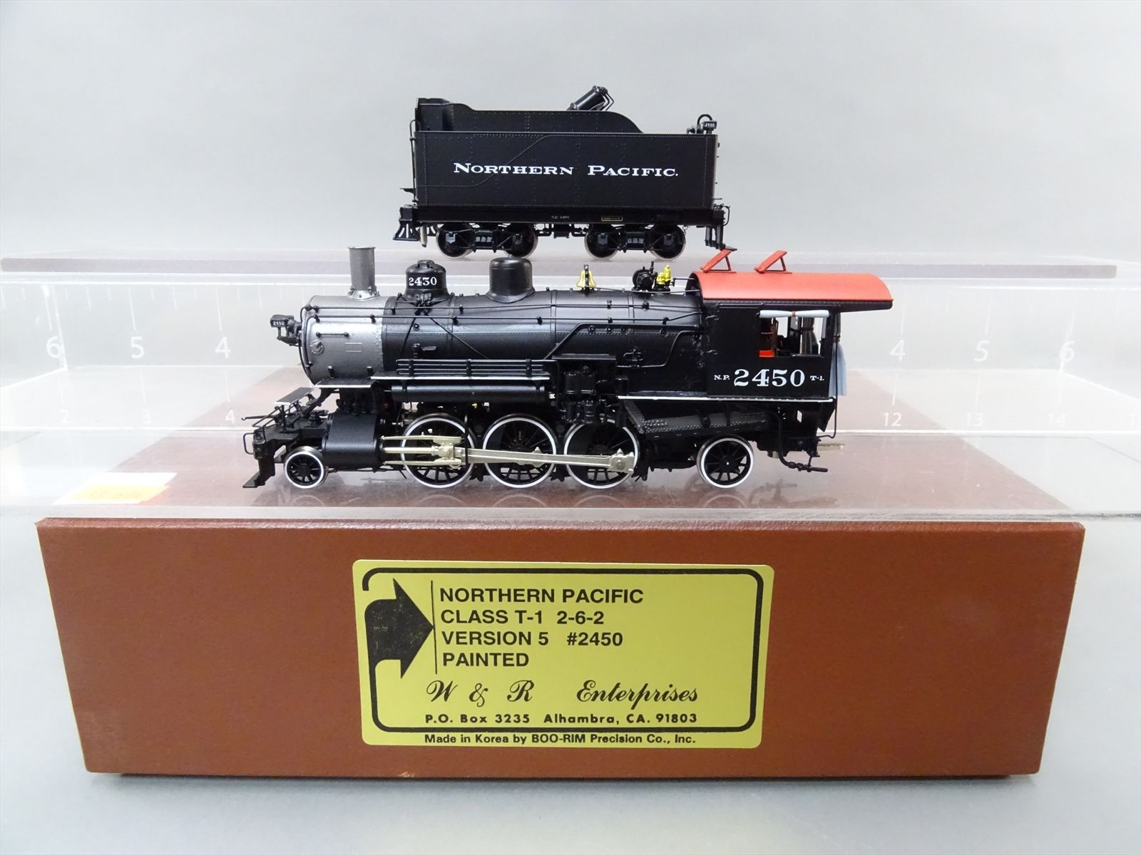 HO Brass W&R Enterprises NP Northern Pacific Class T-1 2-6-2 Version 5 ...