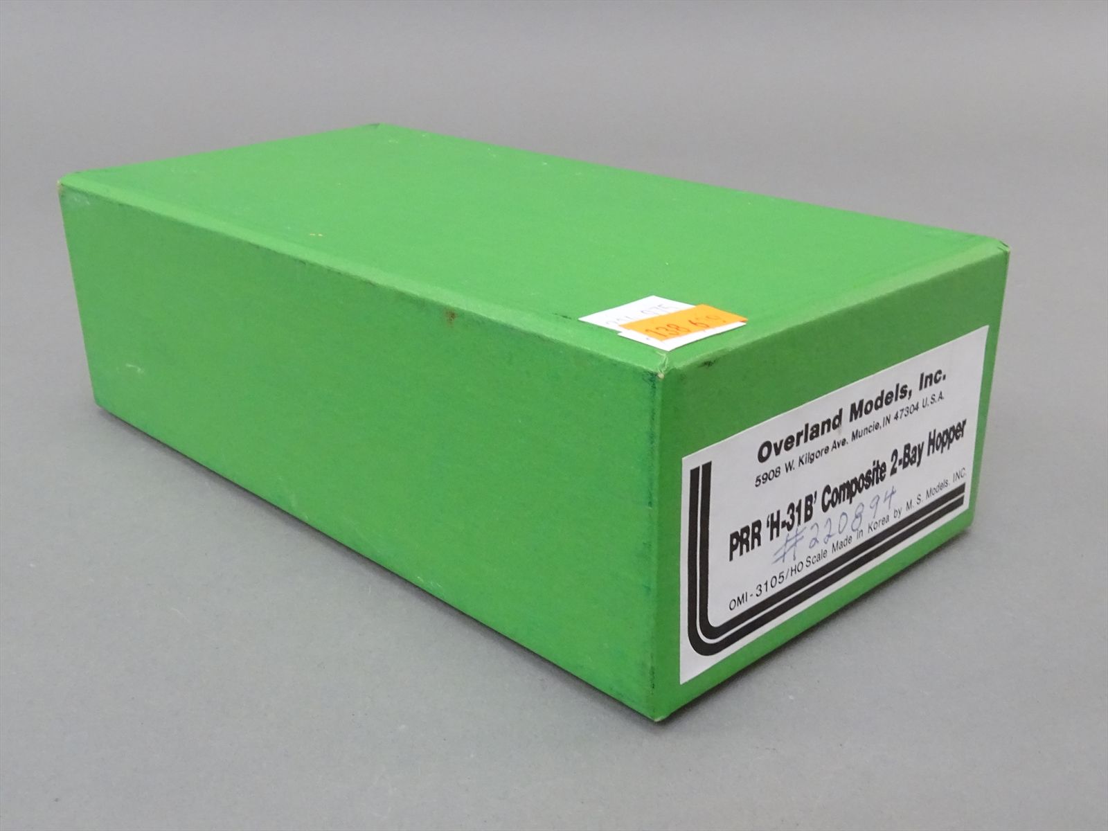 HO Brass Model - OMI 3106 PRR Pennsylvania H-31C Steel 2-Bay Hopper ...