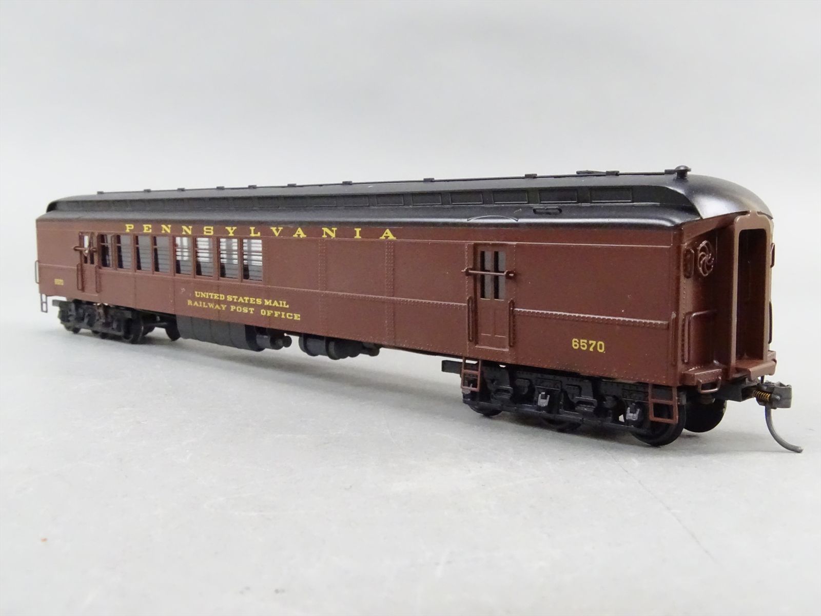 HO Brass Model - NJCB PS-732-S PRR Pennsylvania P70 Coach + M70 RPO ...