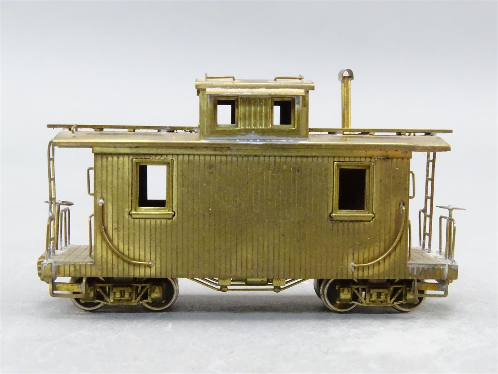 HOn3 Brass Model - PFM D&RGW Rio Grande Short Caboose - Unpainted - Adachi