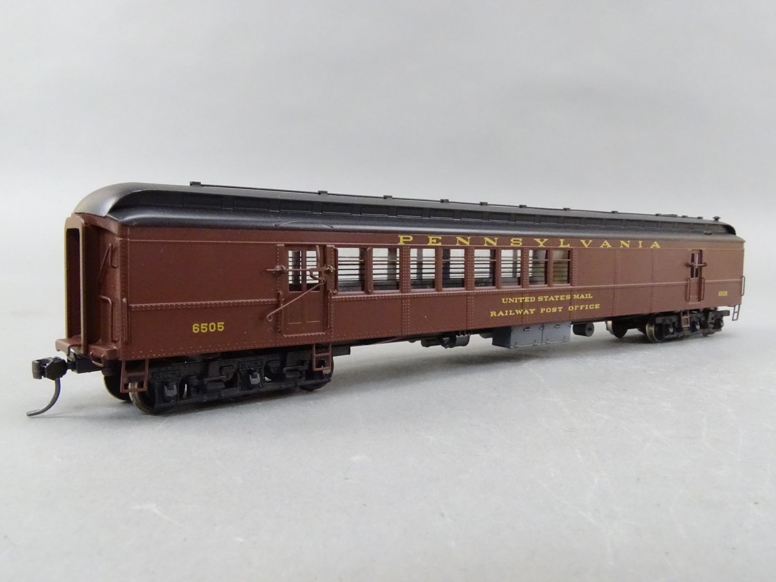 HO Brass Model - NJCB PS-732-S PRR Pennsylvania P70 Coach + M70 RPO ...