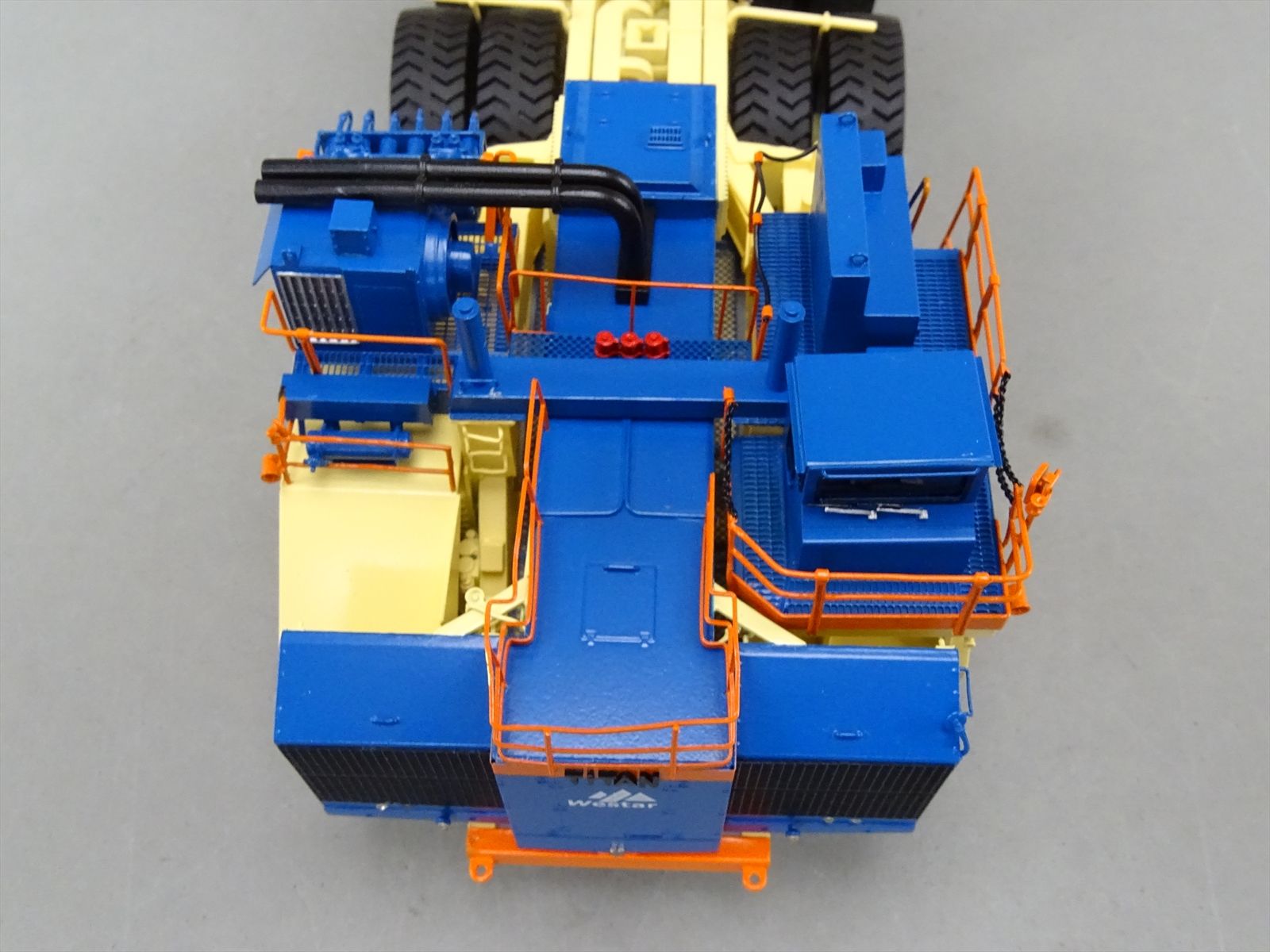 HO 1:87 Scale Brass Model - EMD B002 Westar Mining Terex Titan 33-19 ...