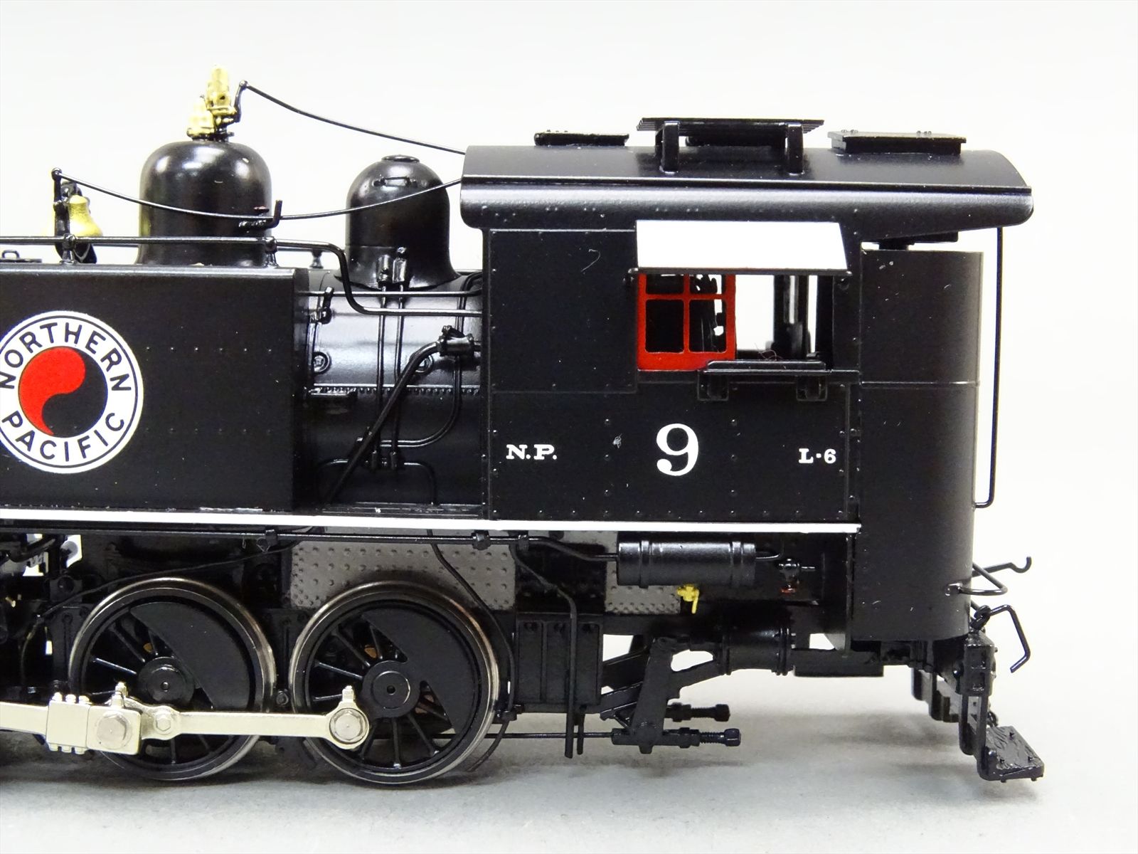 HO Brass Model - W&R NP Northern Pacific L-6 0-6-0T #9 Tacoma Shop ...