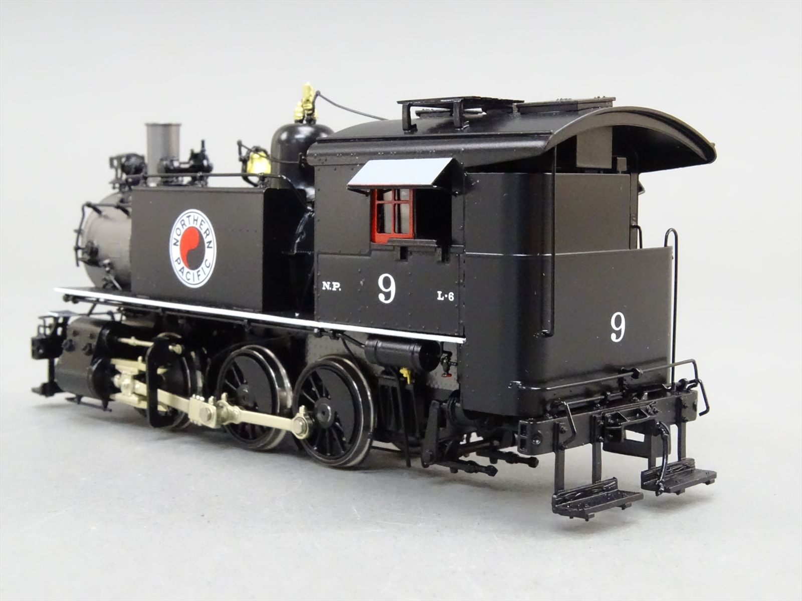 HO Brass Model - W&R NP Northern Pacific L-6 0-6-0T #9 Tacoma Shop ...