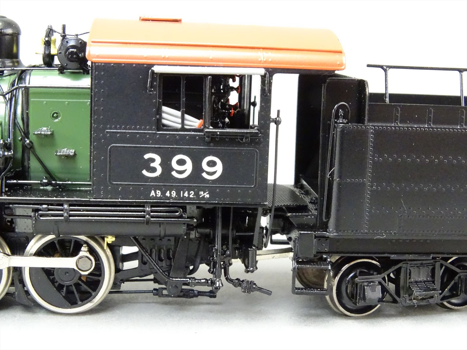 HO Brass Model - W&R GN Great Northern A-9 0-6-0 Version 4 Glacier Park ...