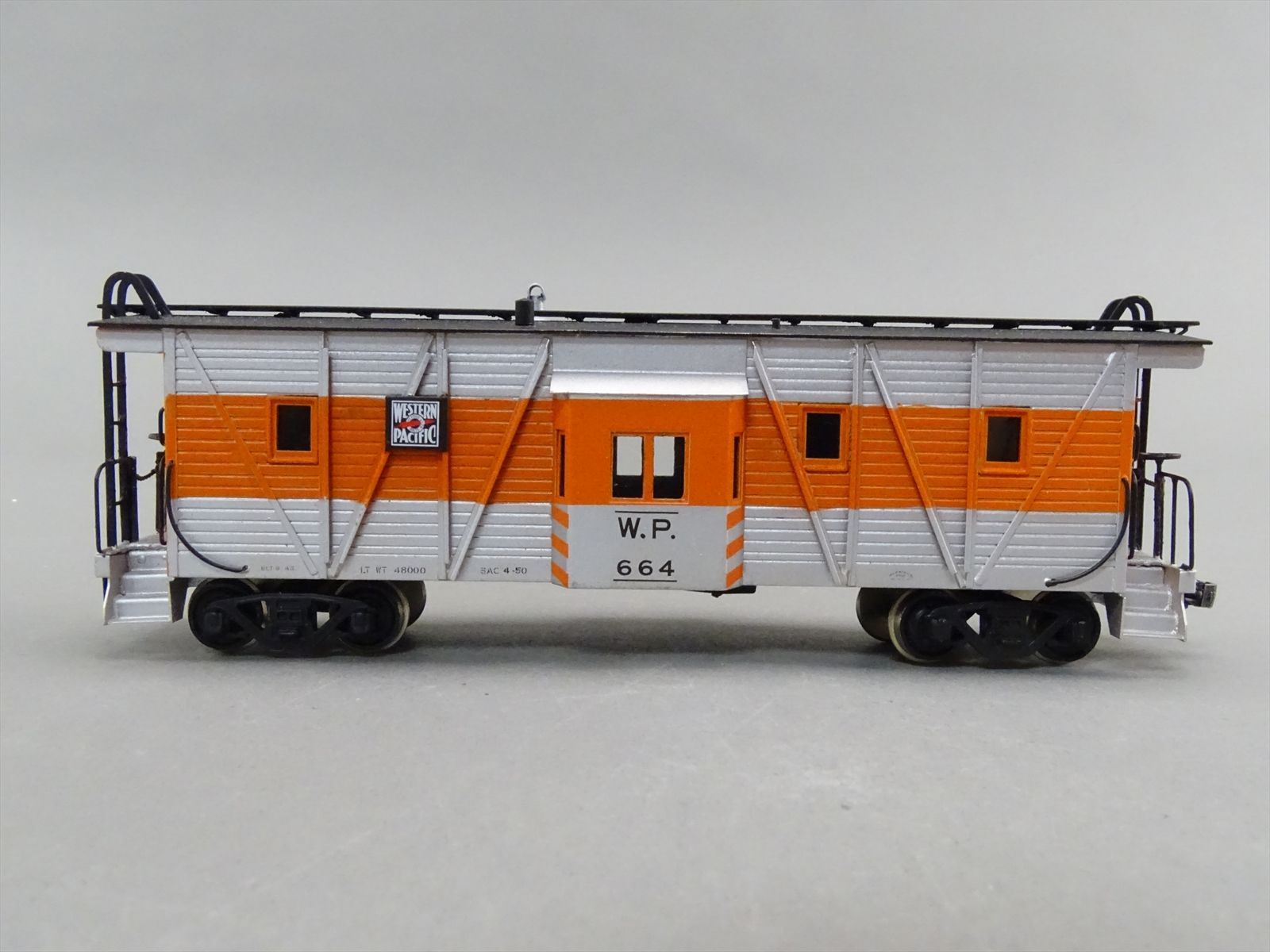 HO Brass Model - Balboa WP Western Pacific Bay Window Outside Braced ...