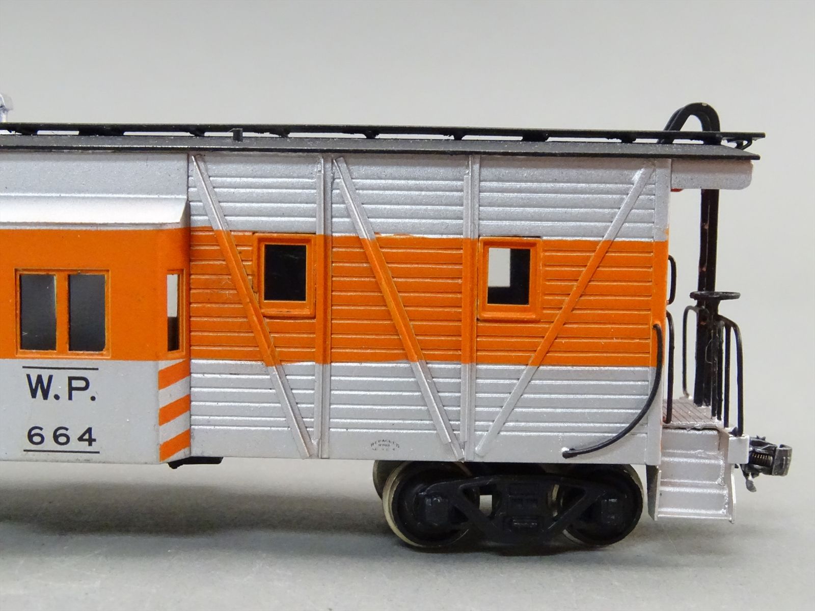 HO Brass Model - Balboa WP Western Pacific Bay Window Outside Braced ...