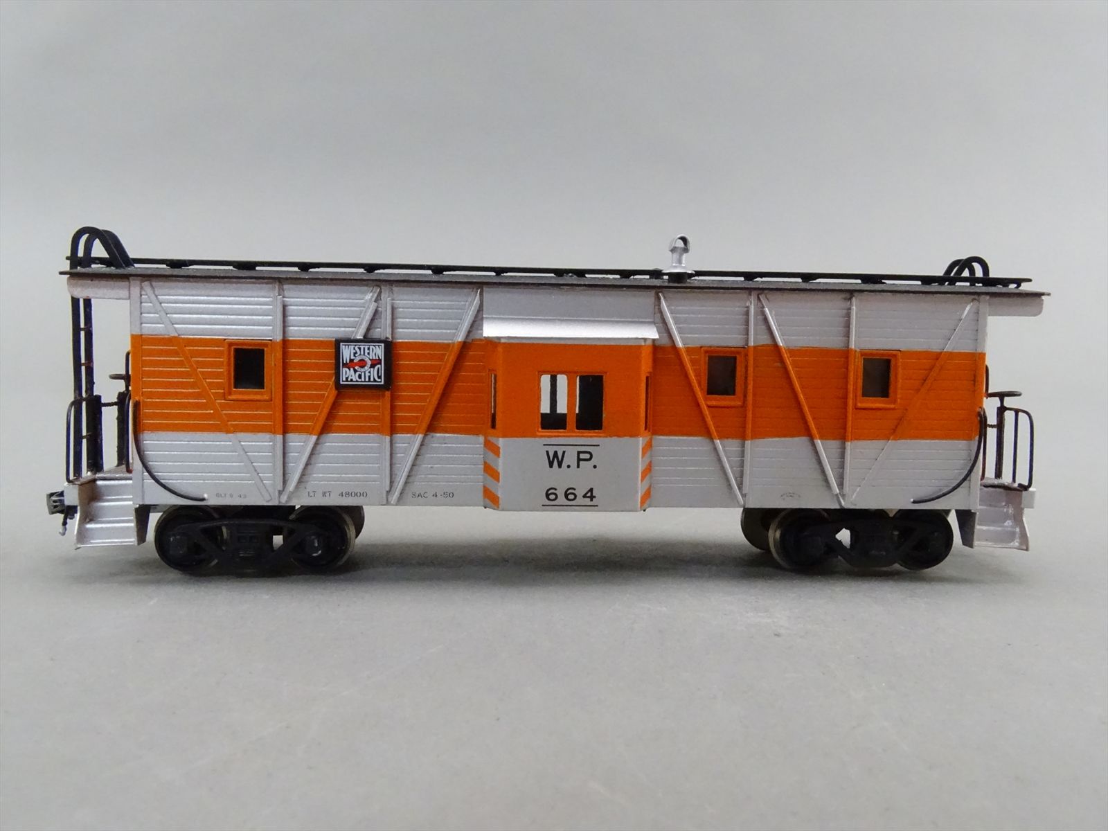 HO Brass Model - Balboa WP Western Pacific Bay Window Outside Braced ...