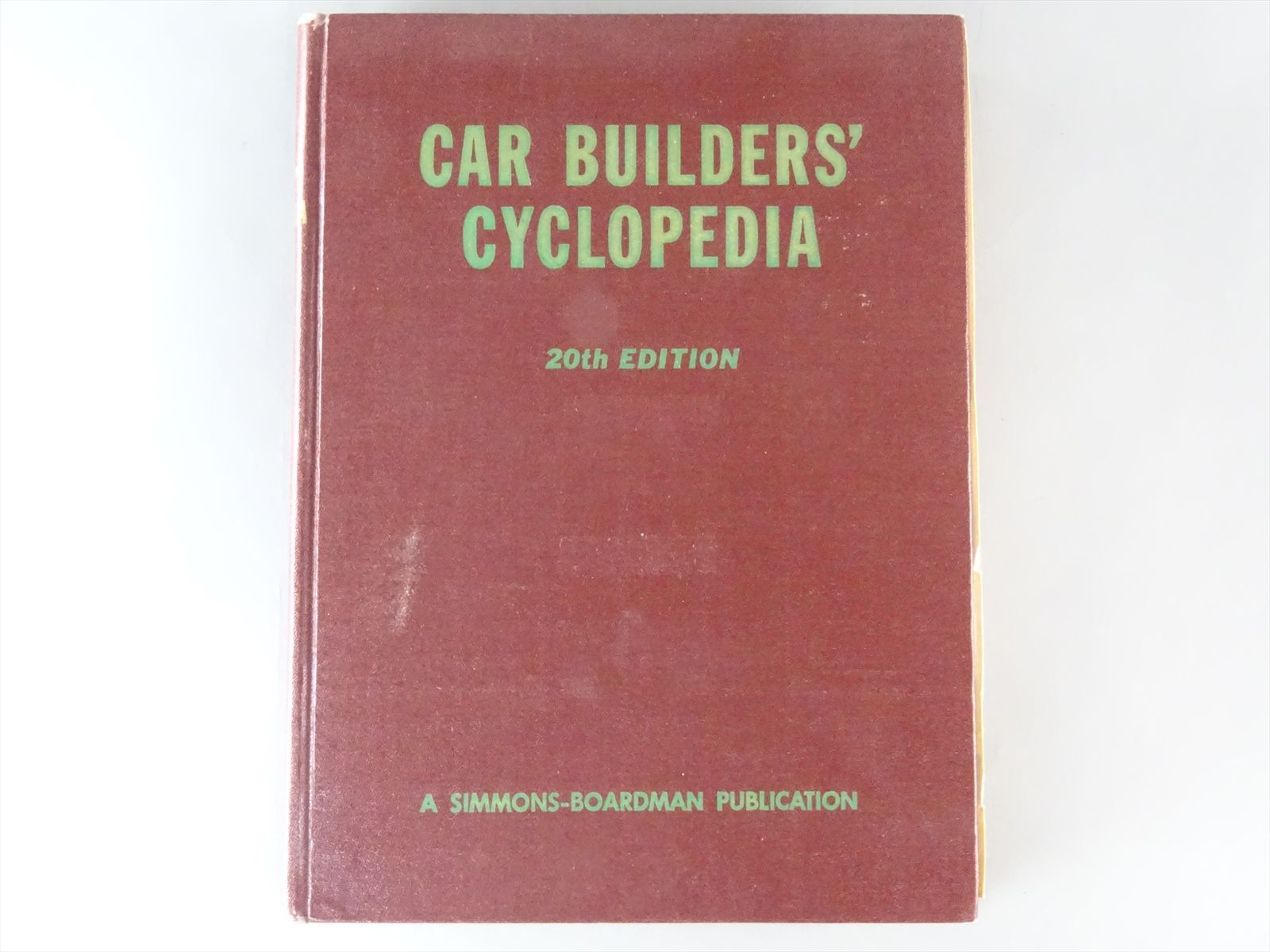 Railroad Book - Car Builders' Cyclopedia 20th Edition 1957 - 1114 pages