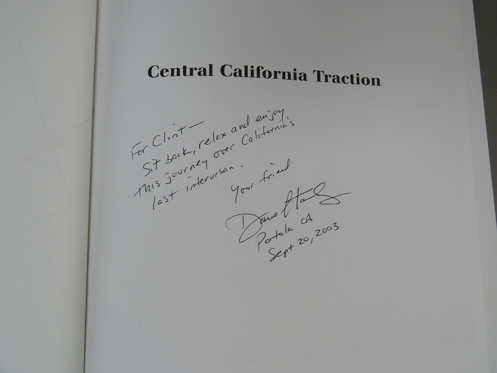 Railroad Book - The Central California Traction Company - Stanley ...