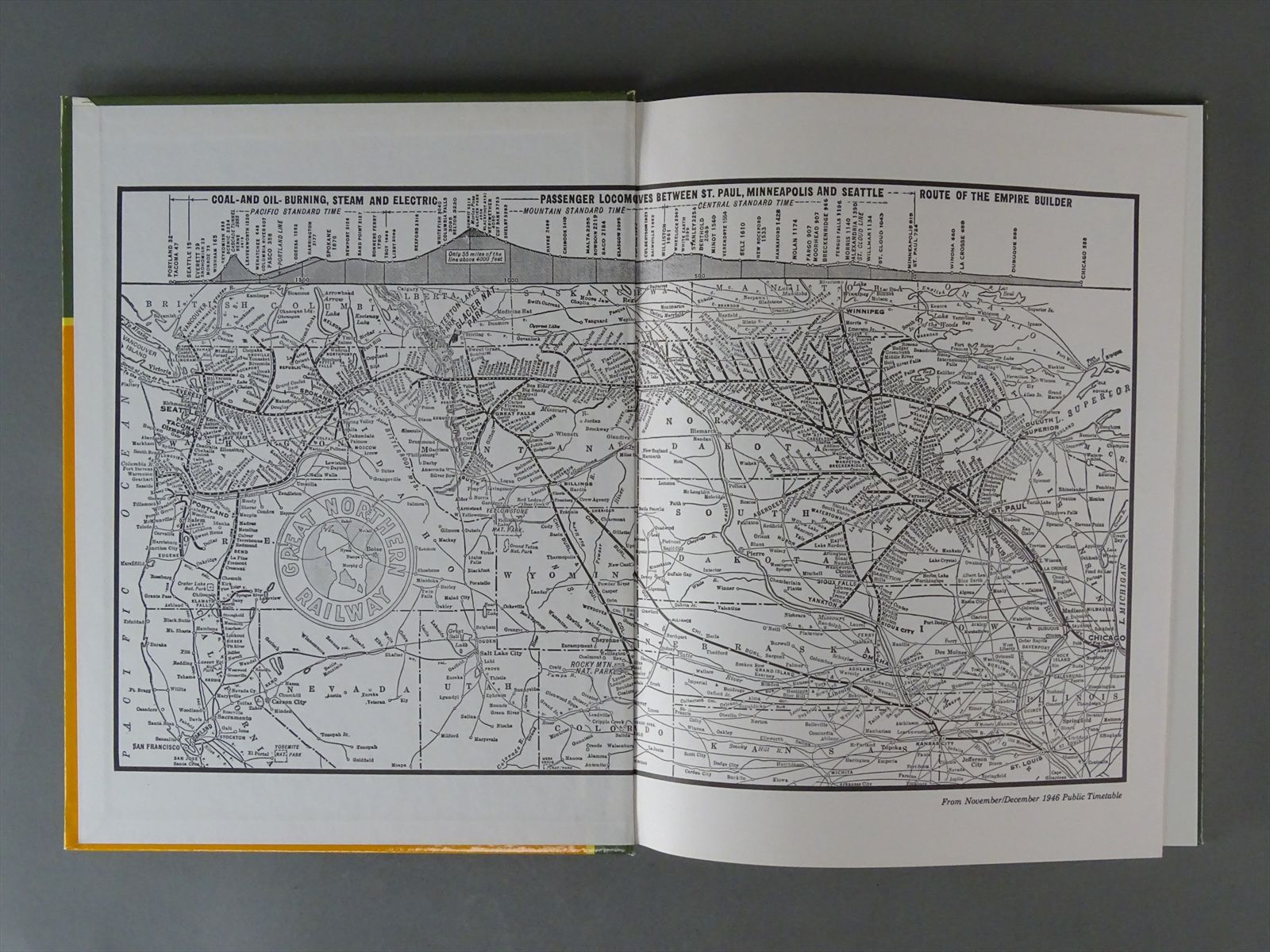 Railroad Book - Great Northern Color Pictorial Vol. 1 - Joseph W. Shine ...