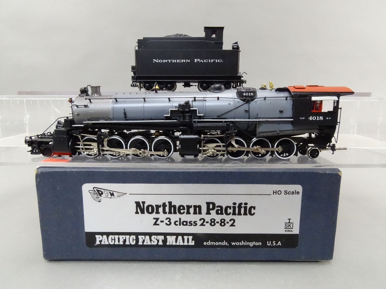 HO Brass Model - PFM NP Northern Pacific 2-8-8-2 Z-3 #4018 - Custom ...