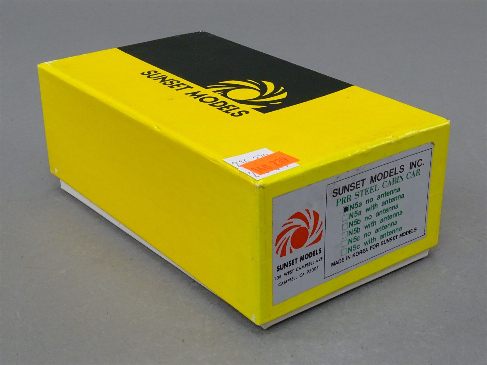 HO Brass Model - Sunset PRR Pennsylvania N5a Cabin Car Caboose w/o ...