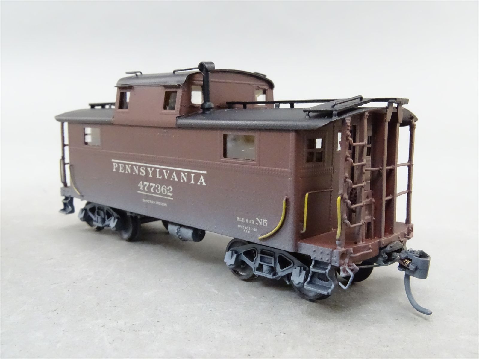 HO Brass Model - Sunset PRR Pennsylvania N5a Cabin Car Caboose w/o ...