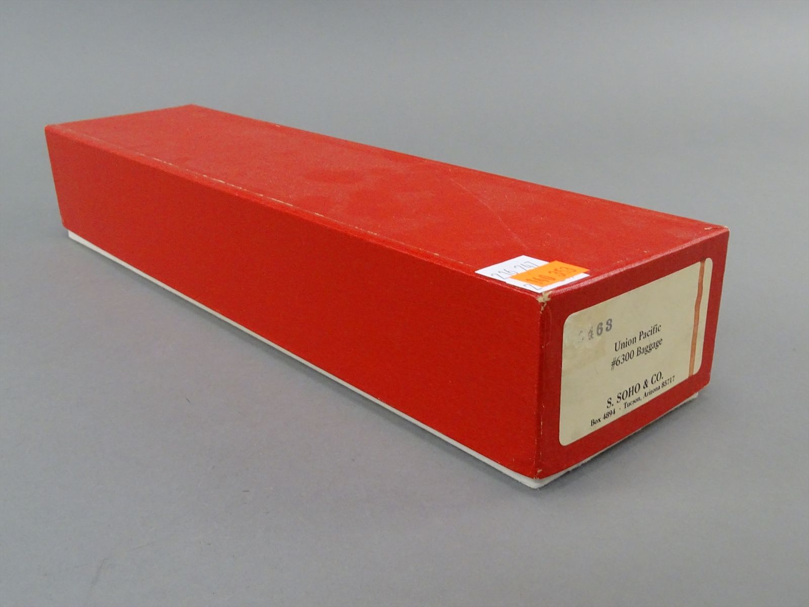 HO Brass Model - Soho 0463 UP Union Pacific Baggage Car #6307 - Custom ...