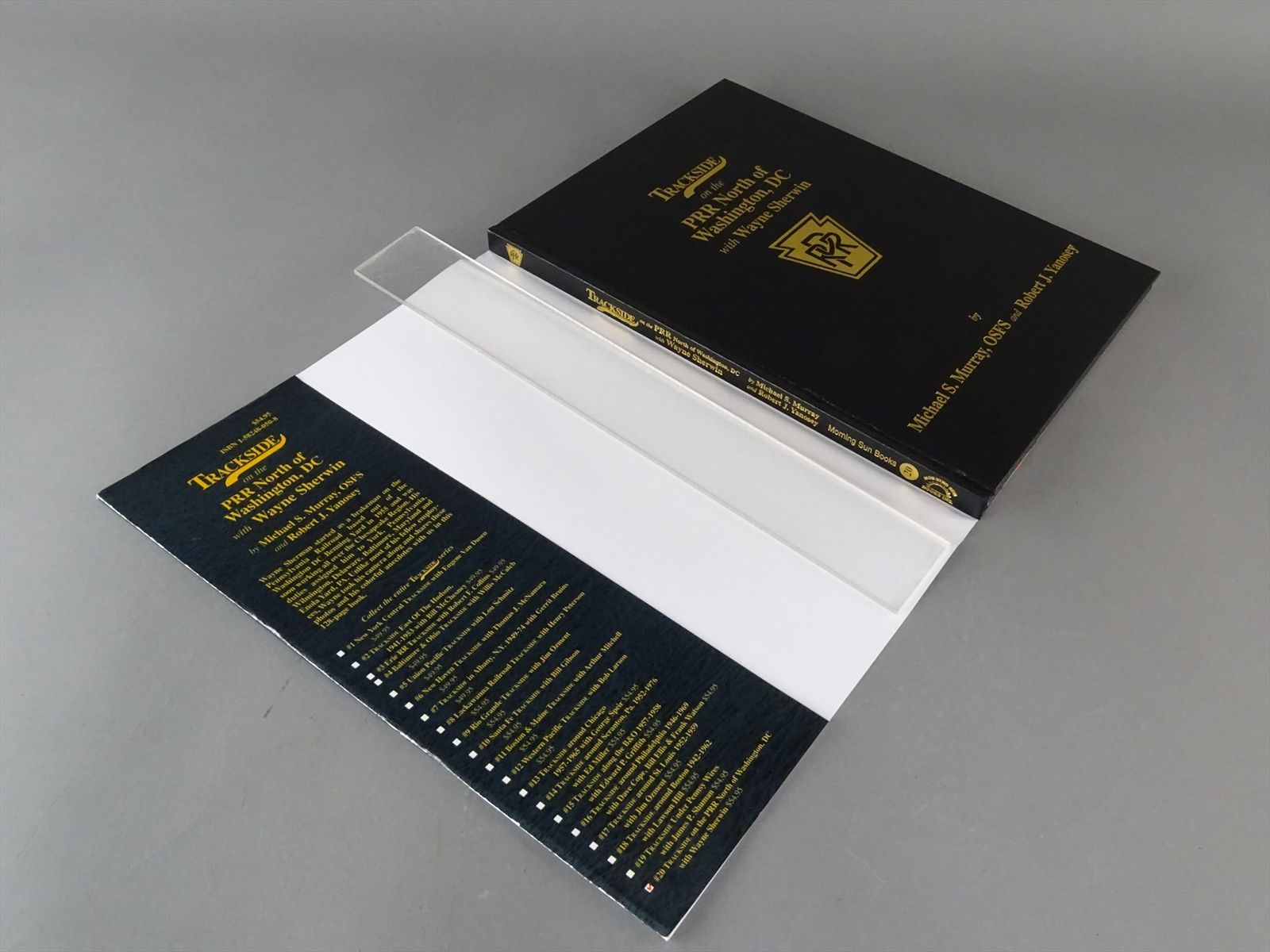 Railroad Book - Trackside on the PRR North of Washington, DC - Murray ...