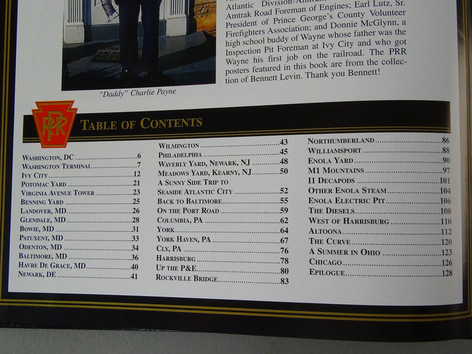 Railroad Book - Trackside on the PRR North of Washington, DC - Murray ...