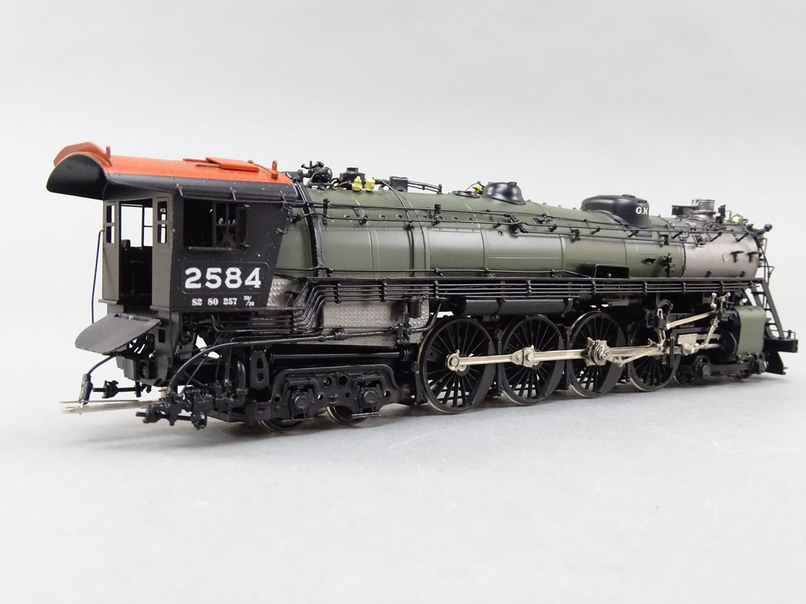 HO Brass Model Train - CIL 2203.1 Challenger GN Great Northern 4-8-4 S ...