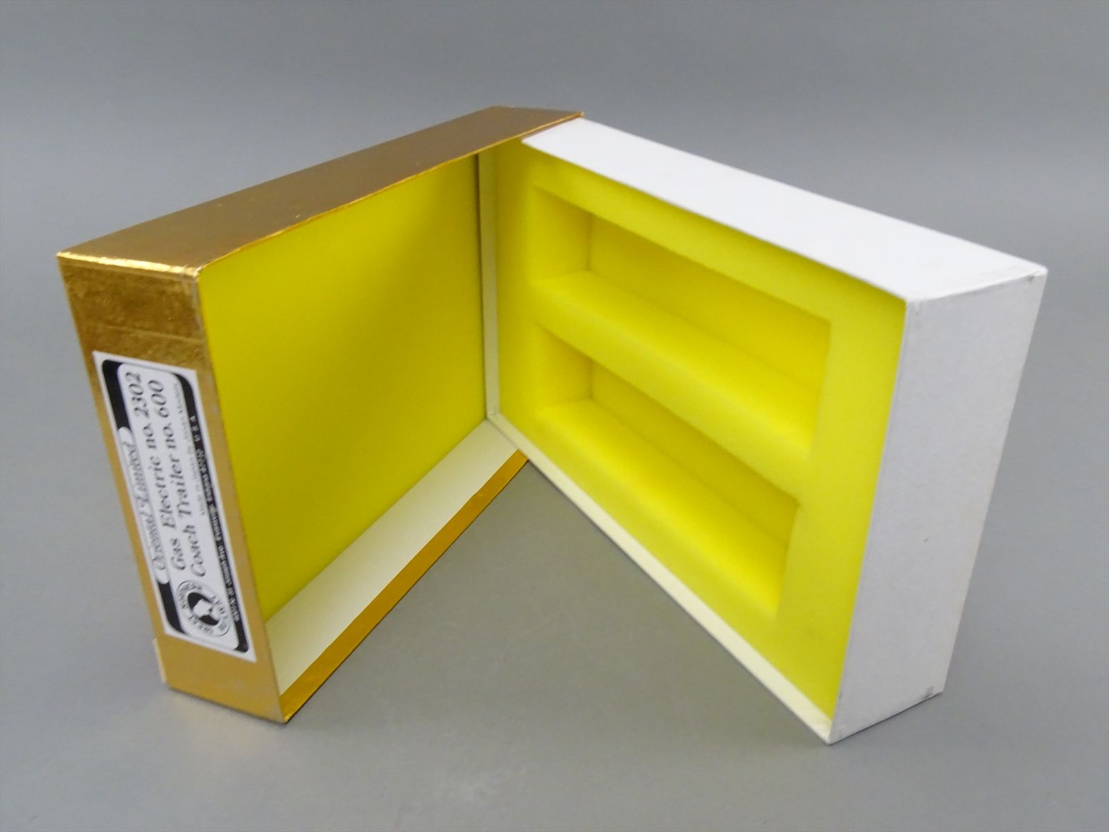 HO Brass Model - Oriental GN Gas Electric #2302 + Coach Trailer #600 ...