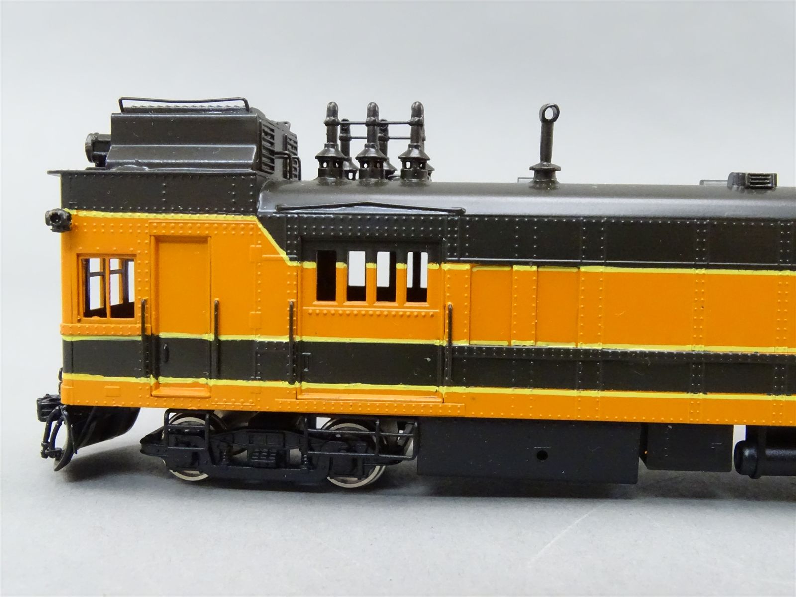 HO Brass Model - Oriental GN Gas Electric #2302 + Coach Trailer #600 ...