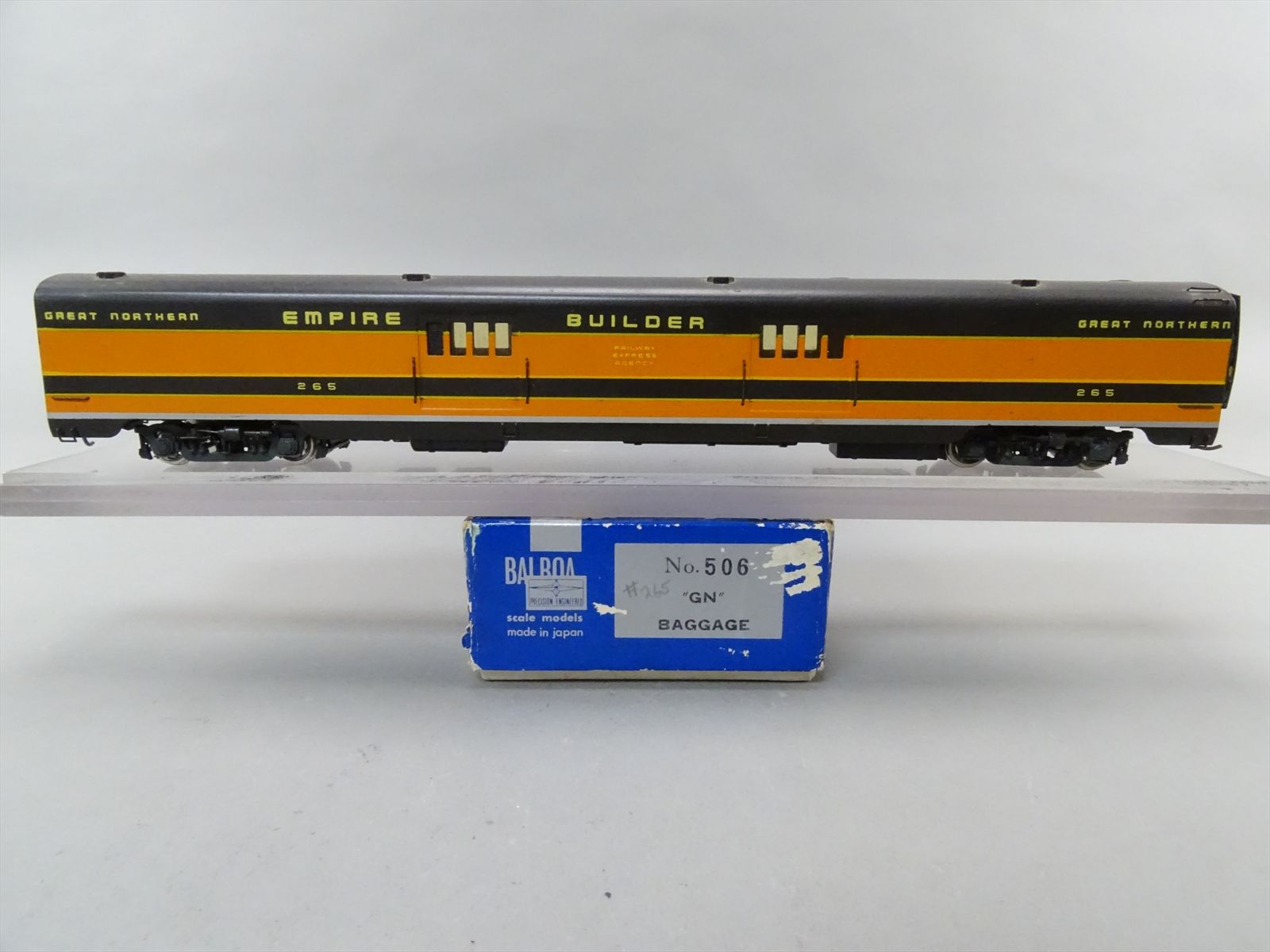 HO Brass Model - Balboa 506 GN Great Northern Empire Builder Baggage ...