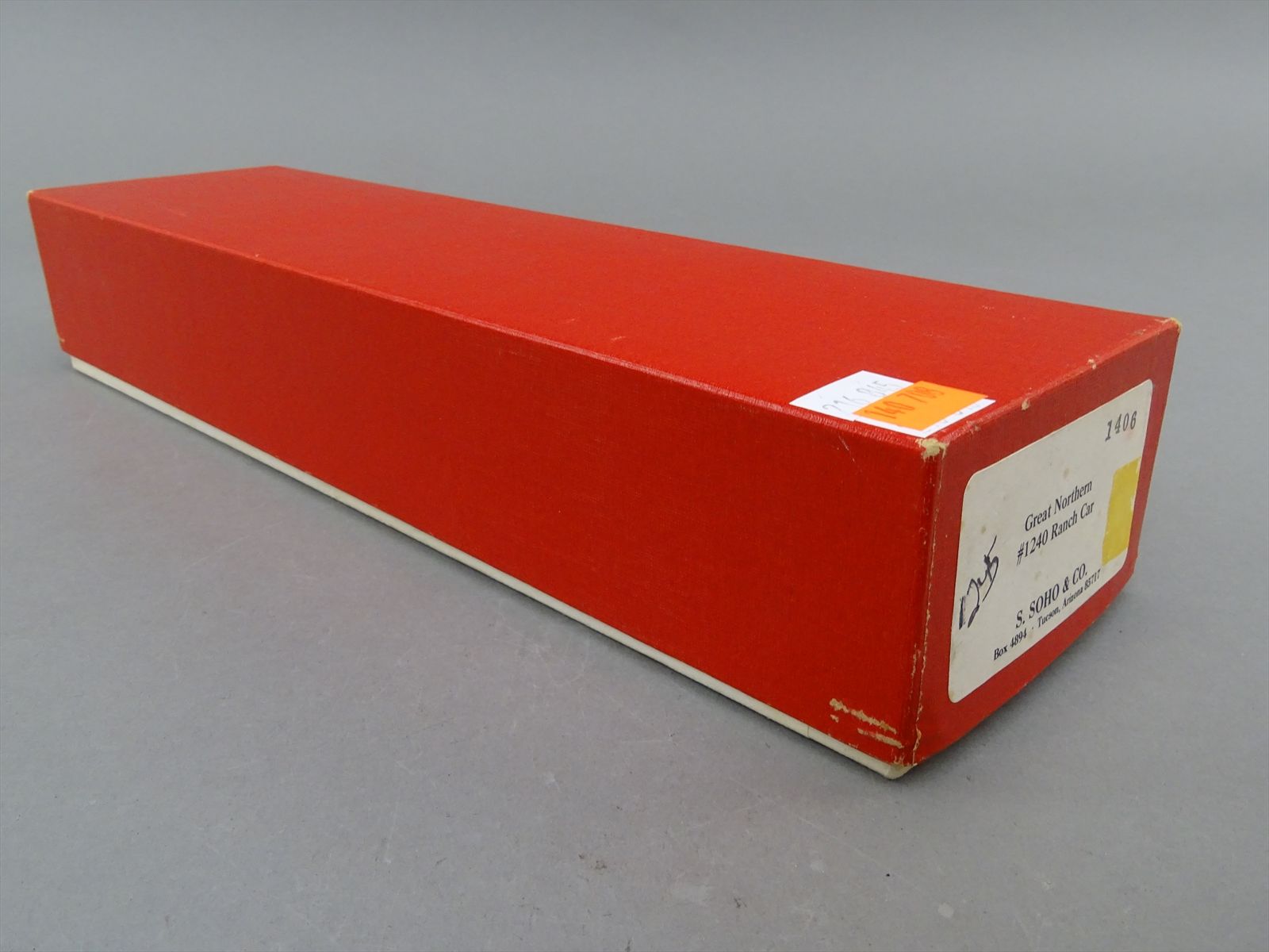 HO Brass Model - Soho 1406 GN Great Northern Ranch Car #1245 - Custom ...