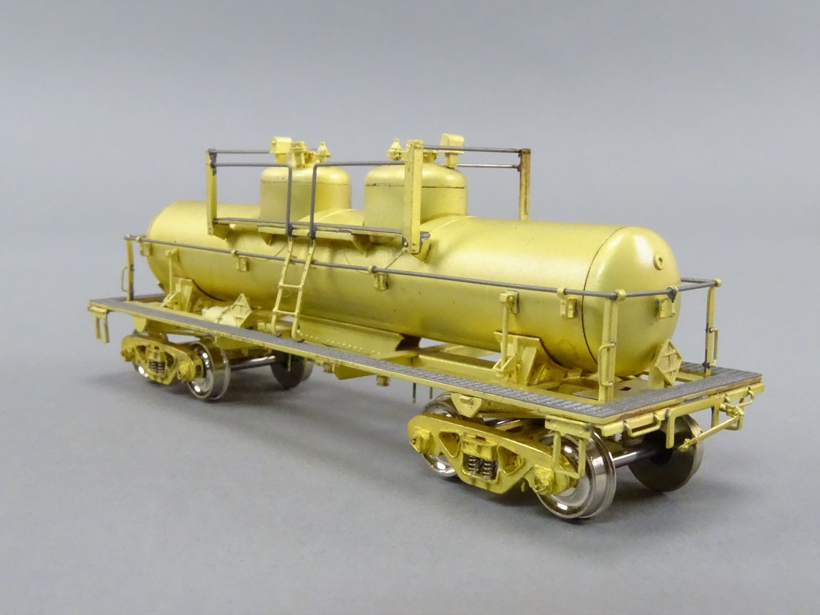 HO Brass Model - OMI 3123 N/A Two Dome Tank Car 4000 Gallon #18902 Nice ...
