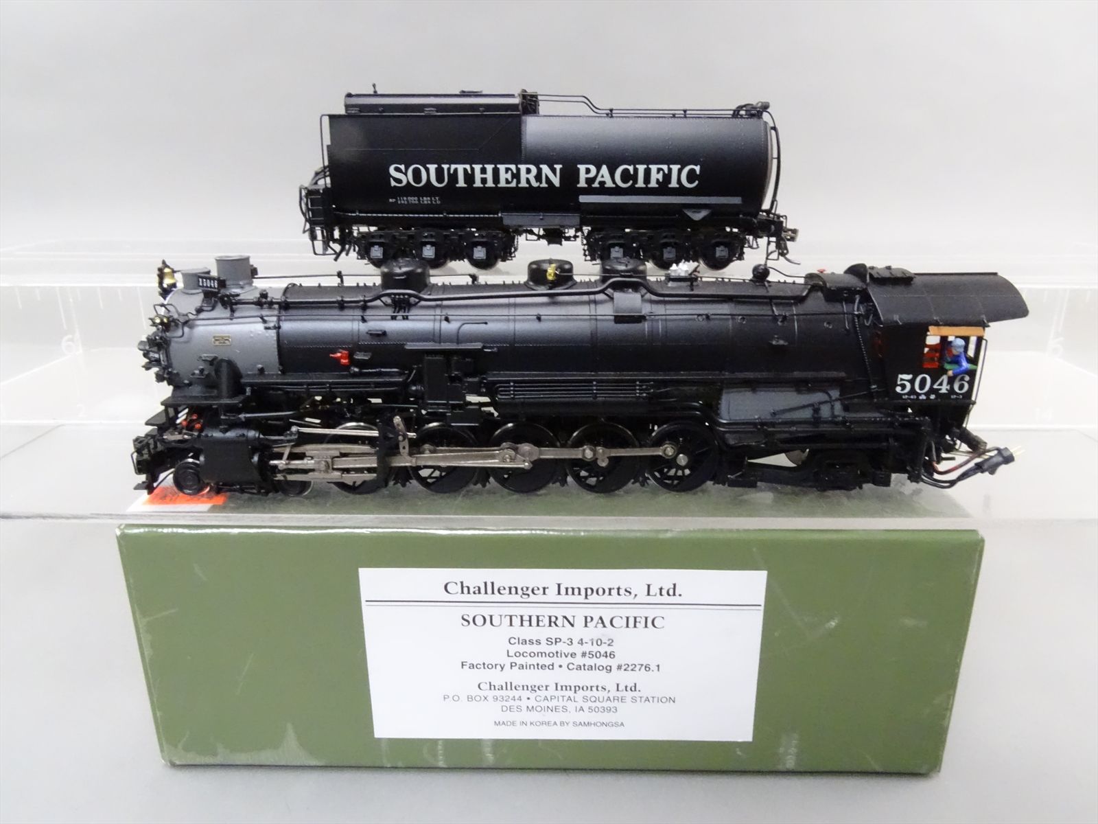 HO Brass Model - CIL 2276.1 SP Southern Pacific SP-3 4-10-2 #5046 - F/P ...