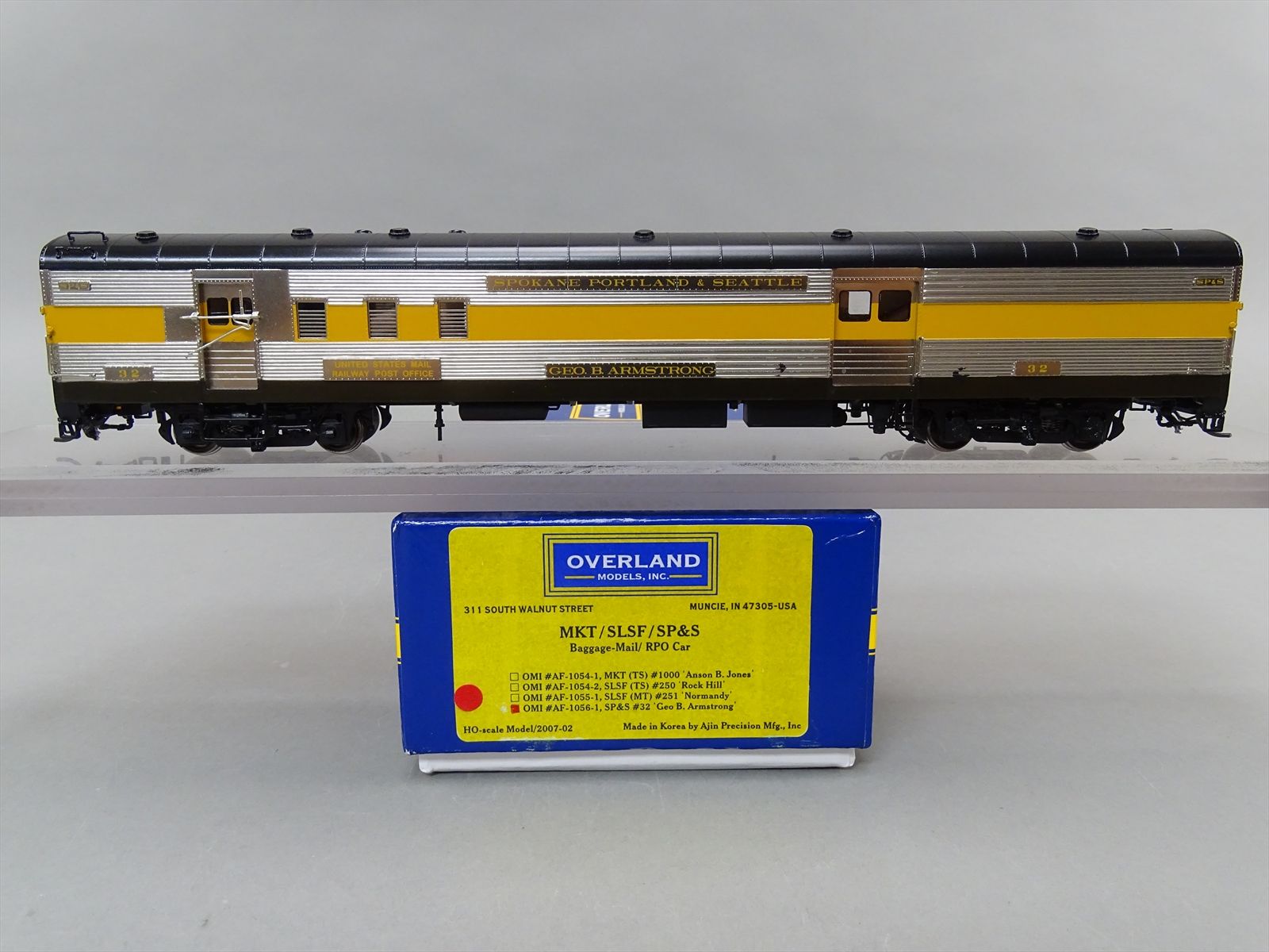 HO Brass Model - OMI AF-1056-1 MKT / SLSF / SP&S Spokane Portland ...