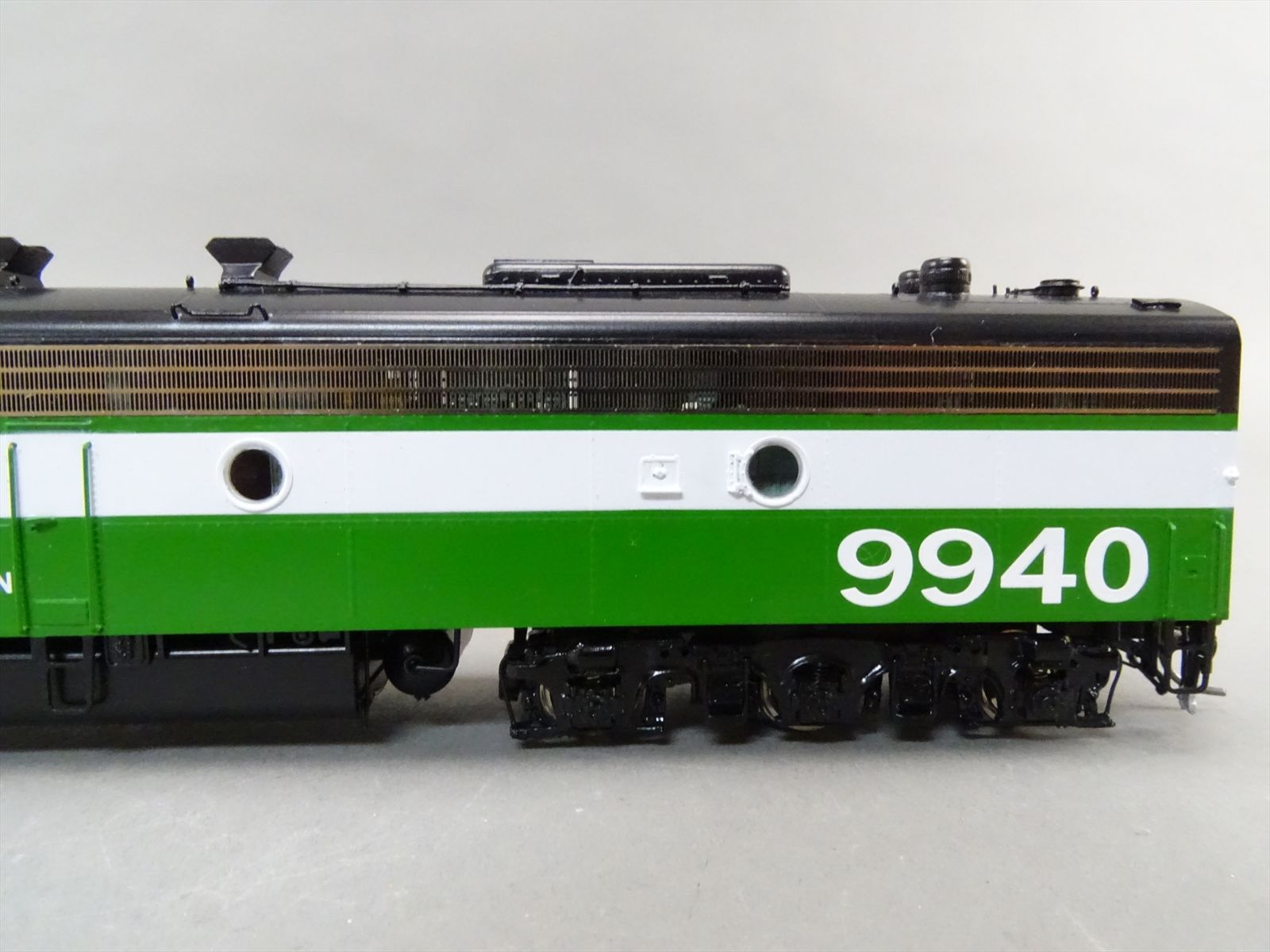 HO Brass Model - UTI 5363-1 BN Burlington Northern E8 E8A Hockey Stick ...