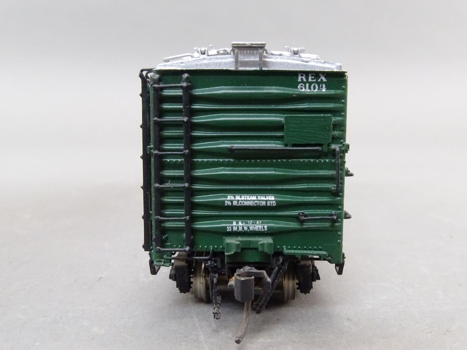 HO Brass Model - CIL 2141.1 REA Railway Express Agency Reefer Steel ...