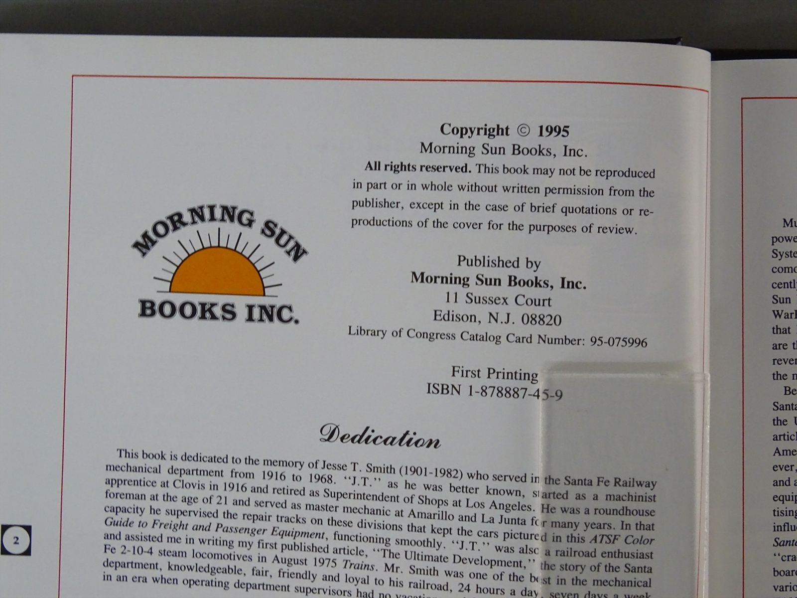 Railroad Book - ATSF Color Guide to Freight and Passenger Equipment ...