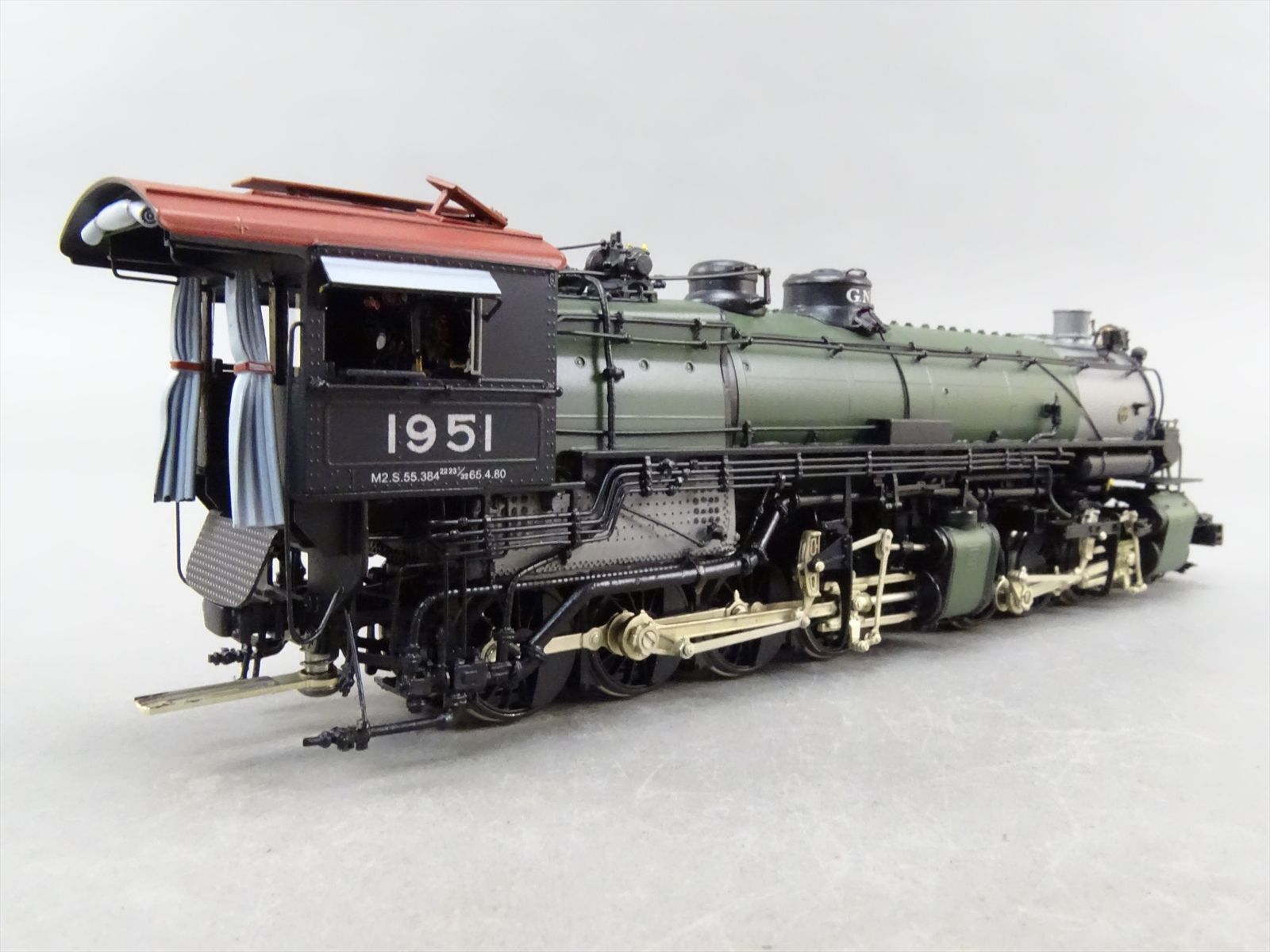 HO Brass Model - W&R GN Great Northern M-2 2-6-8-0 Version 1 #1951 - F ...