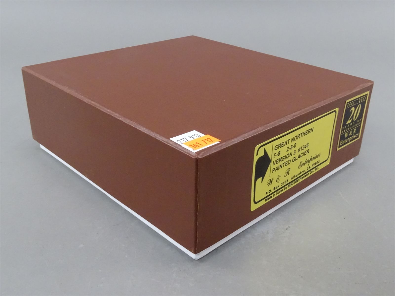 HO Brass Model - W&R GN Great Northern F-8 2-8-0 Glacier Park #1246 ...