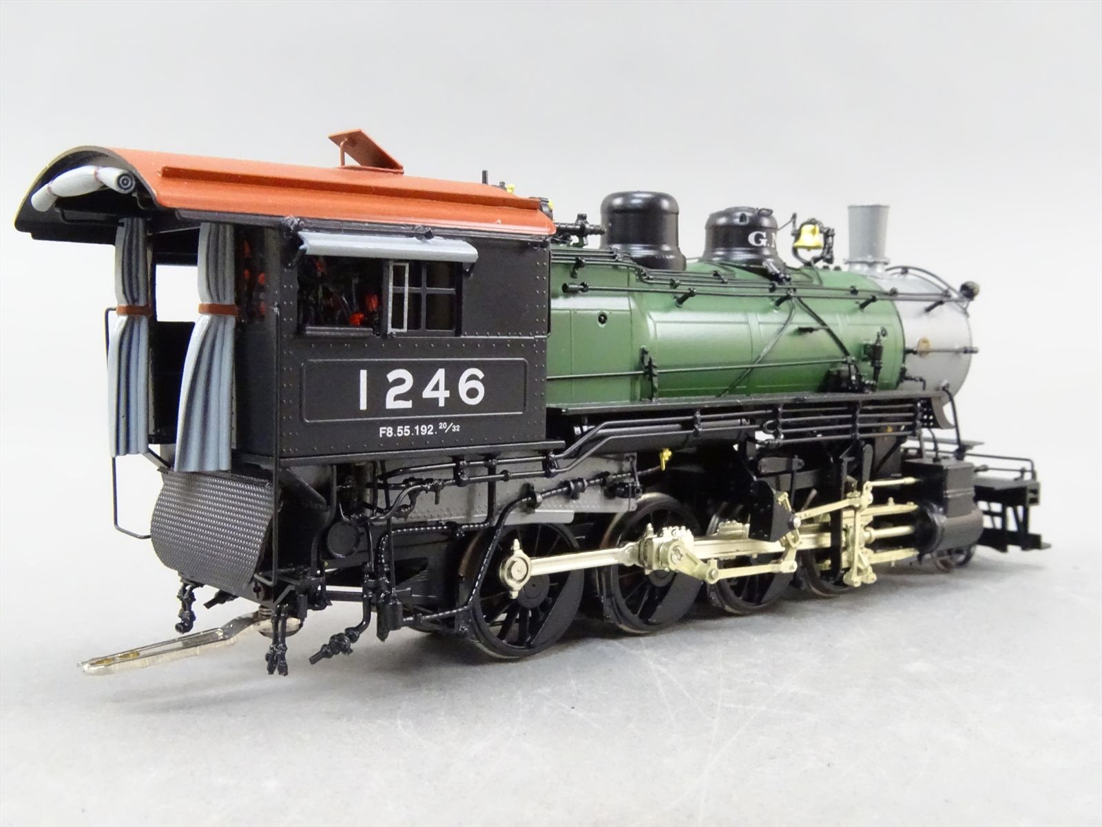HO Brass Model - W&R GN Great Northern F-8 2-8-0 Glacier Park #1246 ...