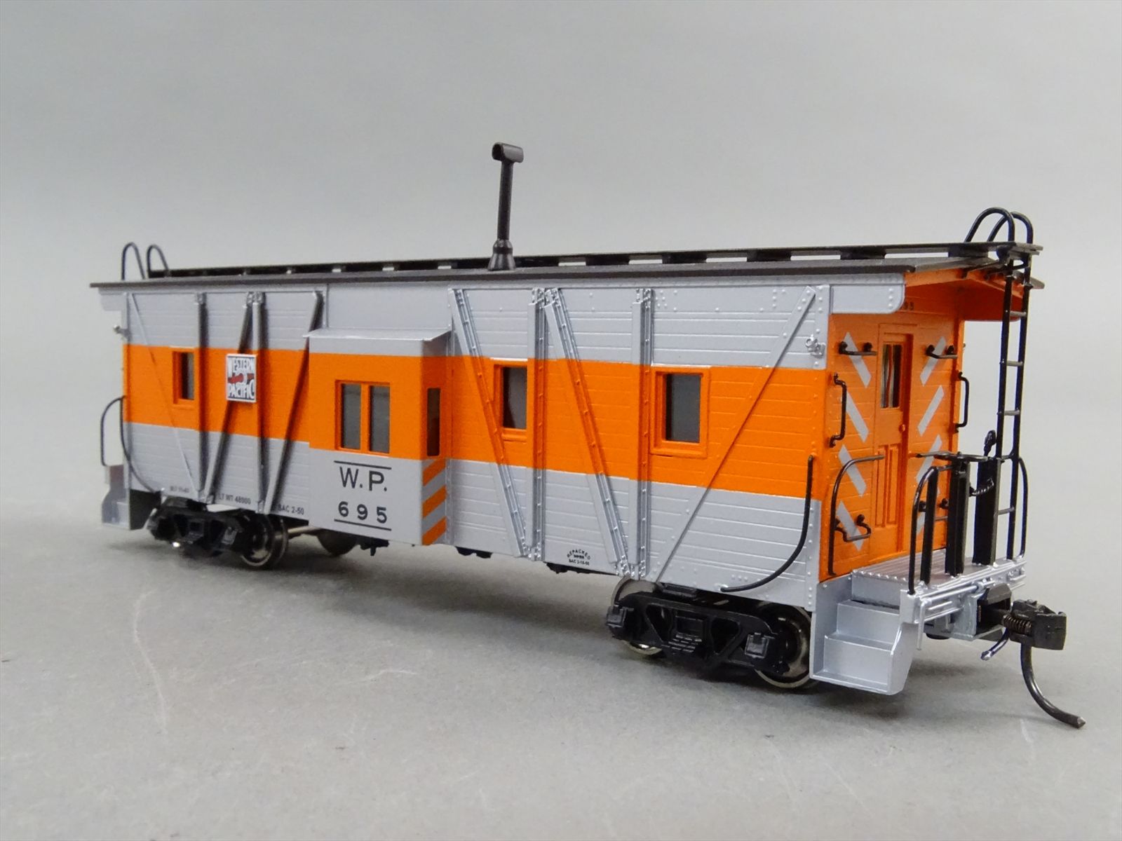 HO Brass Model - OMI AB-1129-3 WP Western Pacific Wood O/B Outside ...