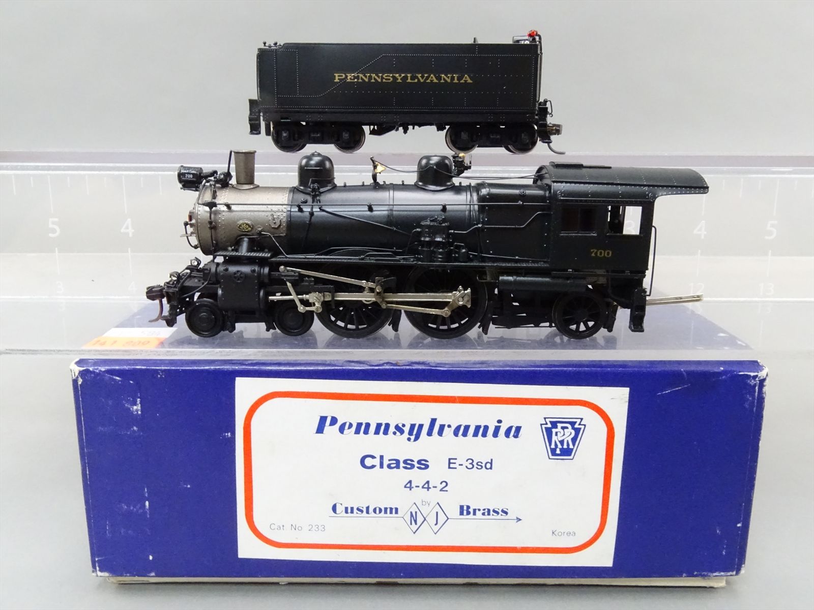 HO Brass Model - NJCB 233 PRR Pennsylvania E3SD 4-4-2 #700 - Custom ...