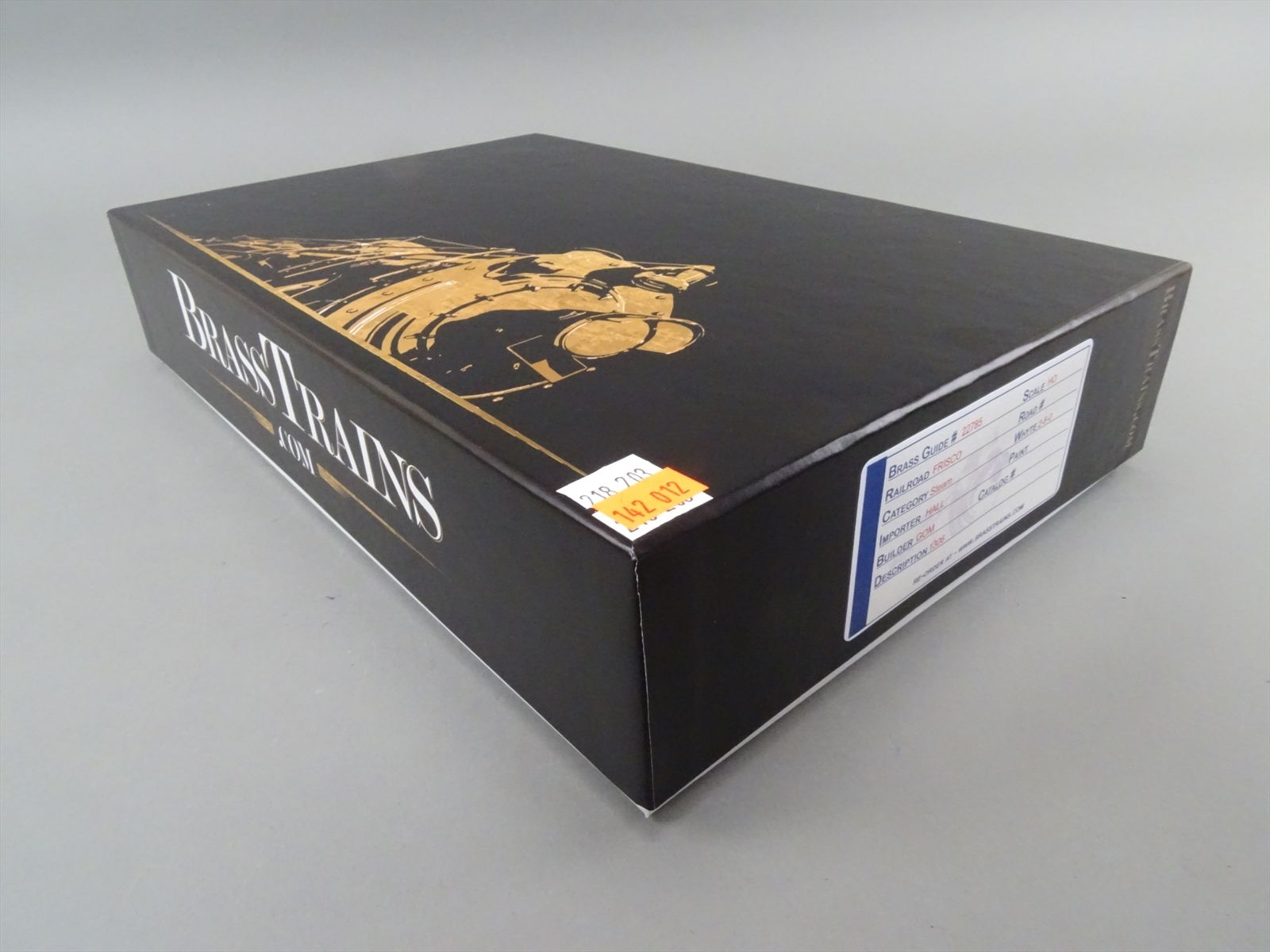 HO Brass Model - Hallmark SLSF St Louis San Francisco Frisco 2-8-0 1306 ...