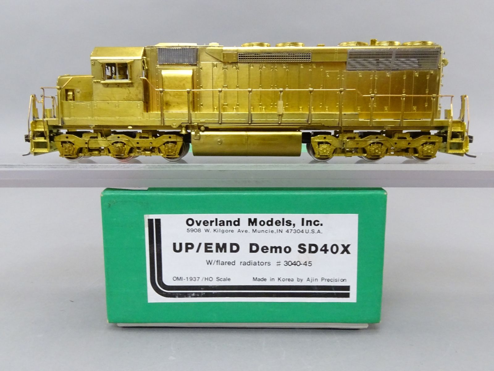 HO Brass Model - OMI 1937 UP Union Pacific Demo SD40X w/ Flared ...