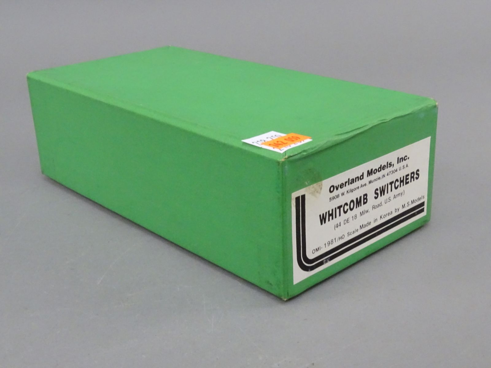 HO Brass Model - OMI 1981 Milwaukee Road Whitcomb Switcher - Unpainted ...