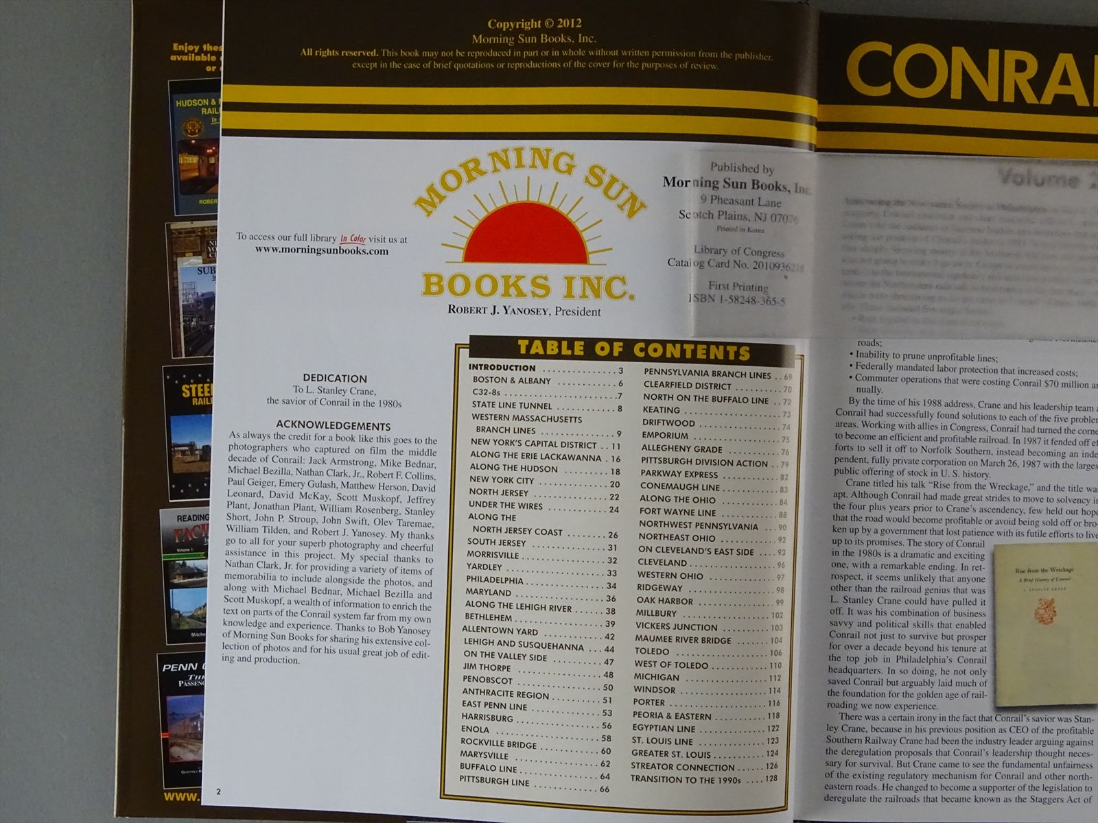 Railroad Book - Conrail In Color Vol. 2 1980-1989 - Jeremy F. Plant ...