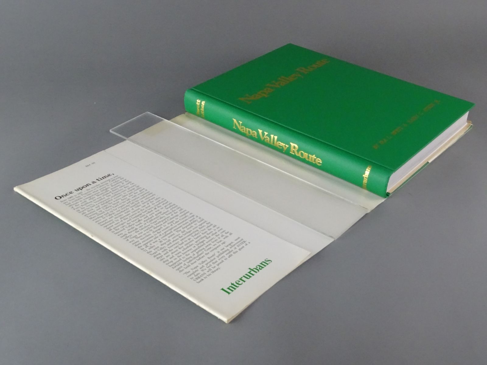 Railroad Book - The Napa Valley Route - Swett & Aitken - 575 pages