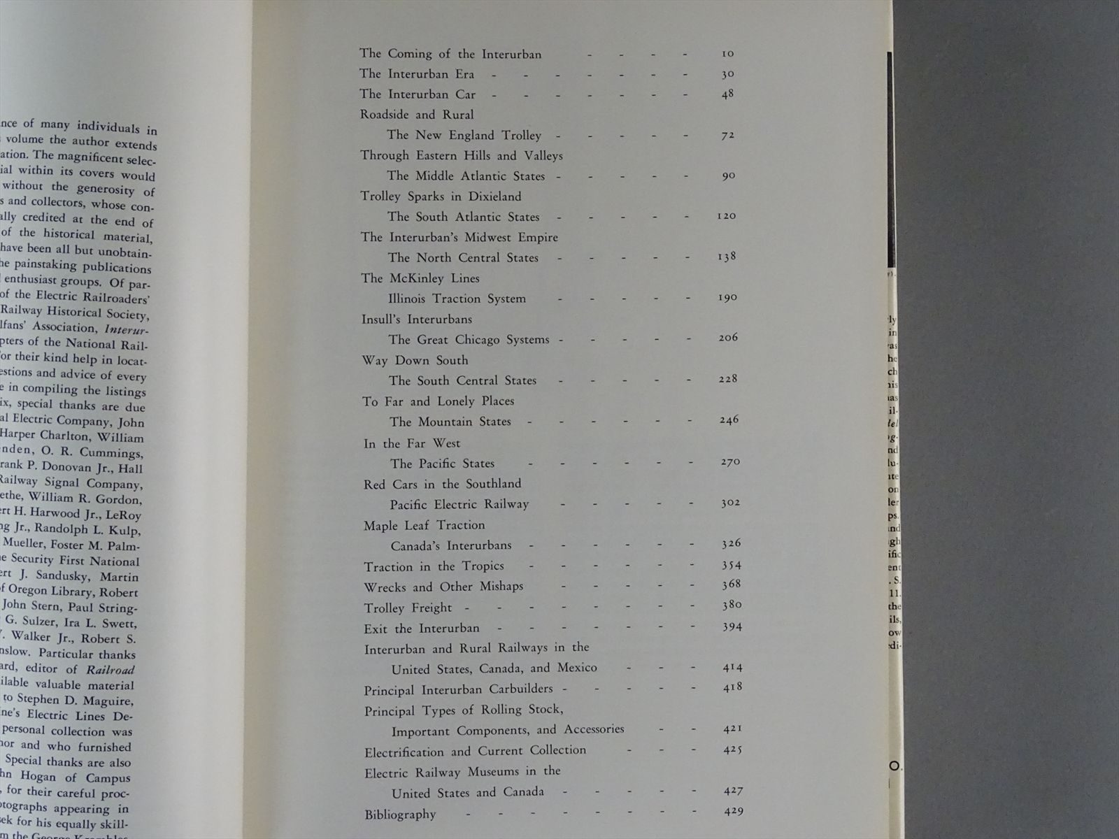 Railroad Book - The Interurban Era - William Middleton - 432 pages